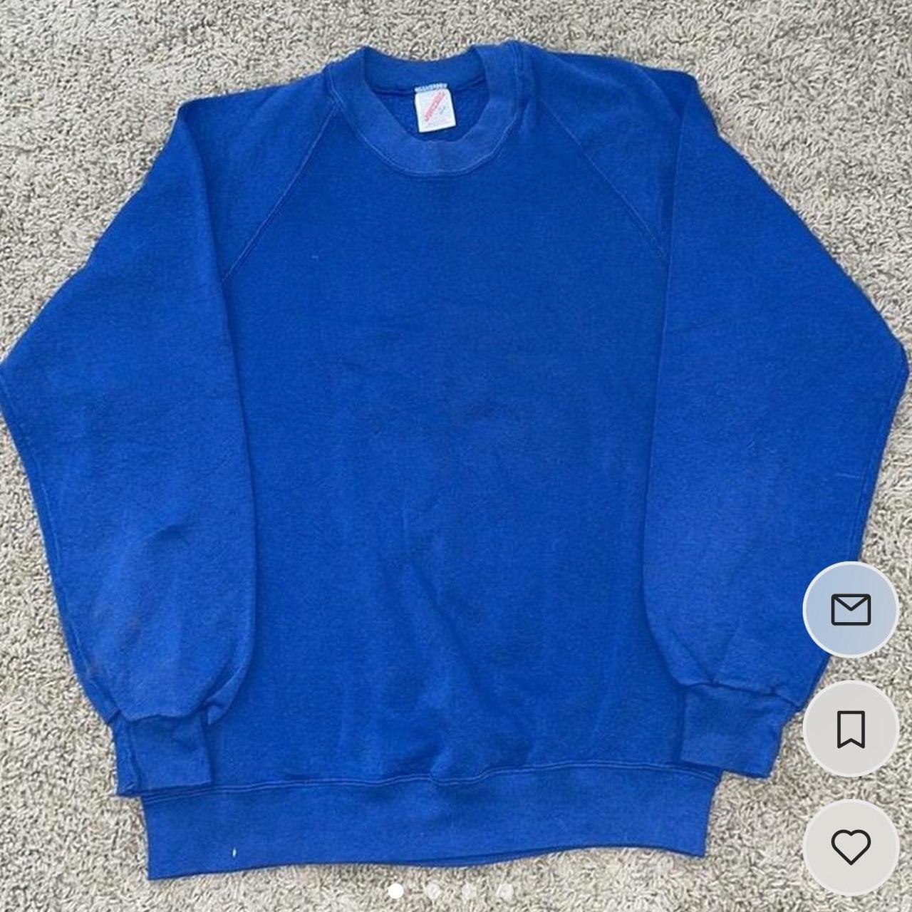 Jerzees Men's Blue Jacket | Depop