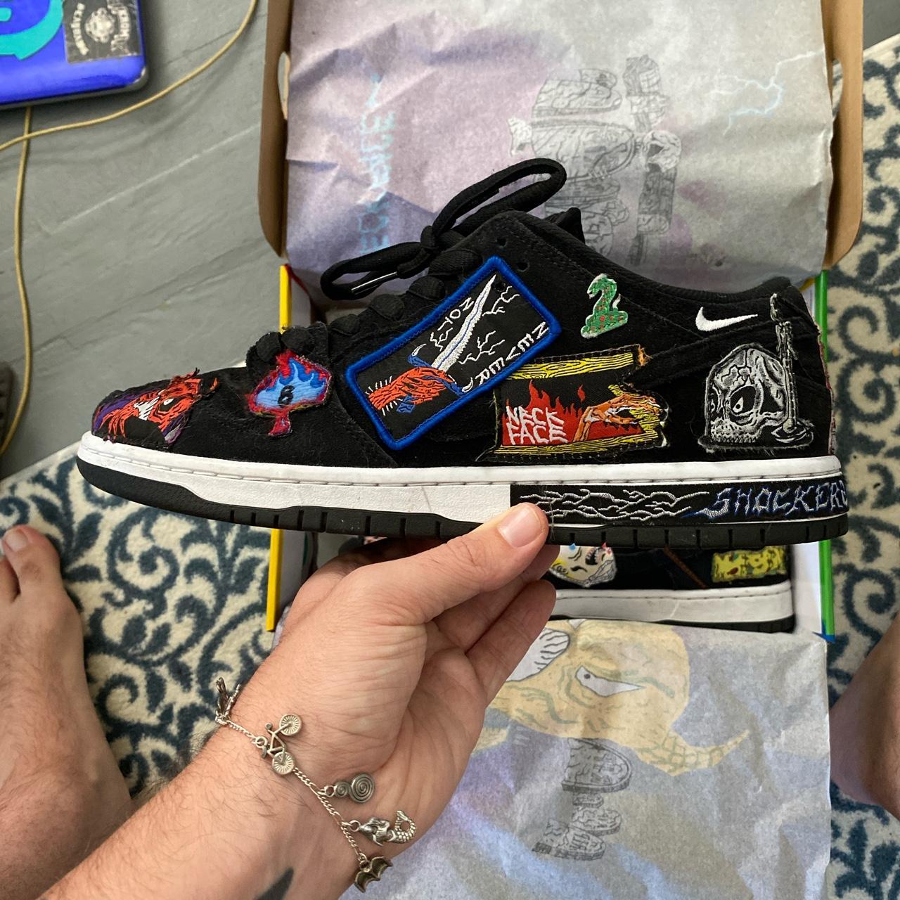 Nike SB Neckface Dunks. Worn a handful of times... - Depop