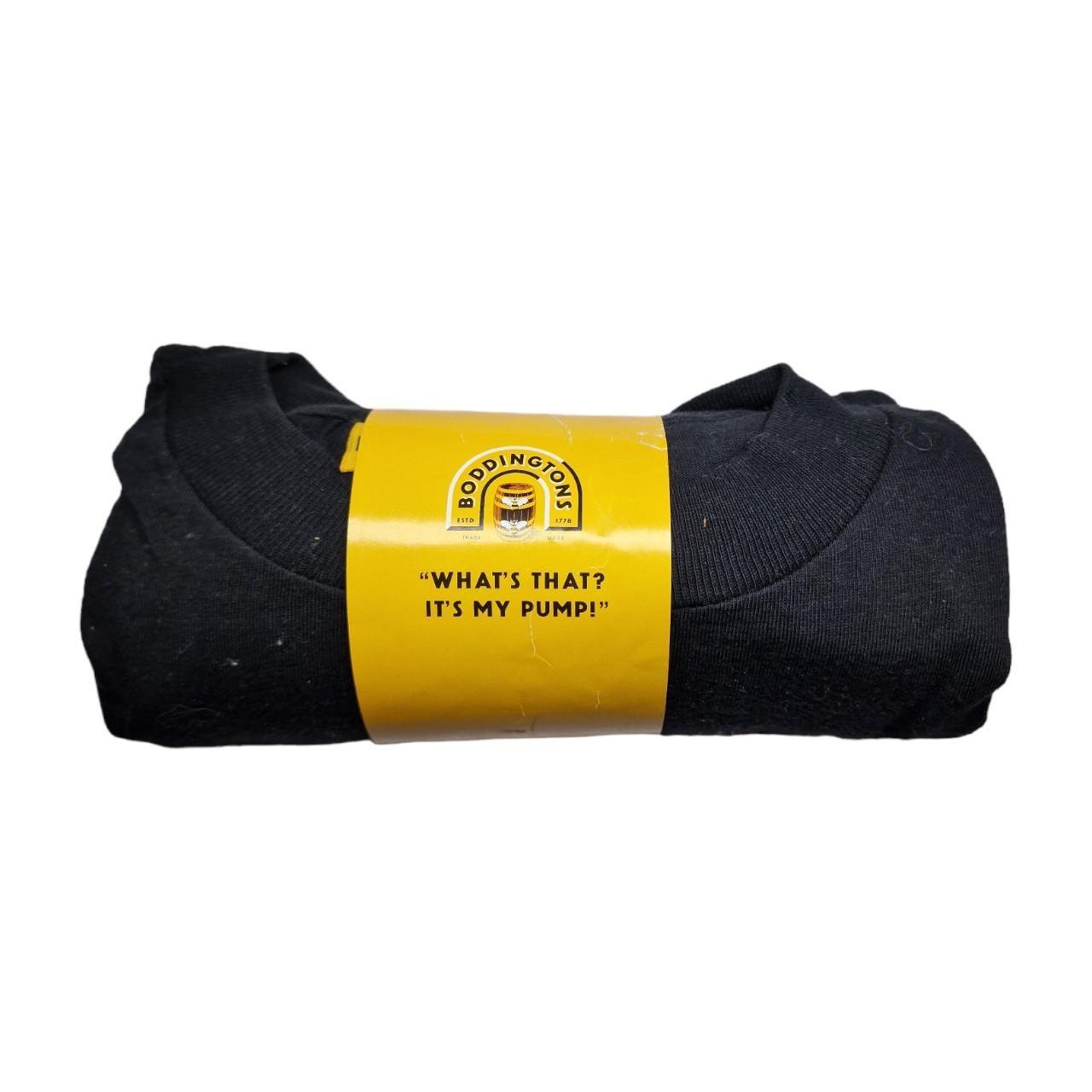 Boddingtons "What's That? It's My Pump!" Tshirt 100%... - Depop