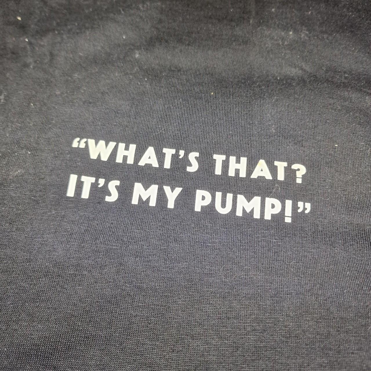 Boddingtons "What's That? It's My Pump!" Tshirt 100%... - Depop