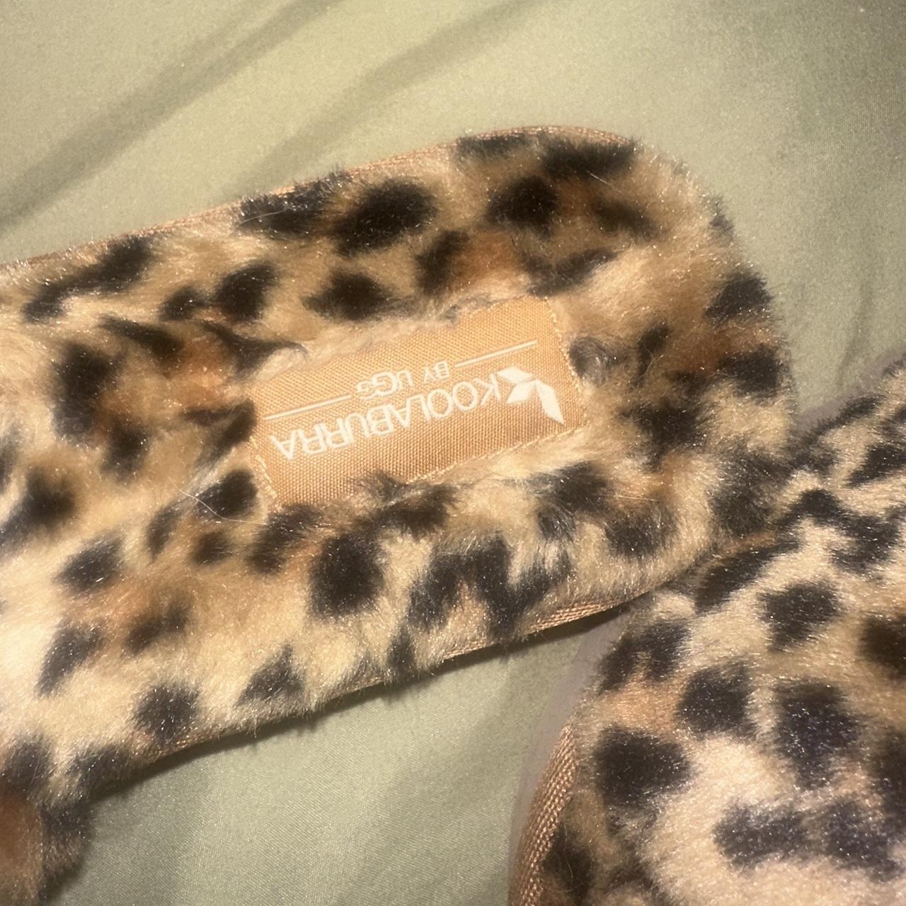 Koolaburra by UGG Leopard print slides with ankle... - Depop