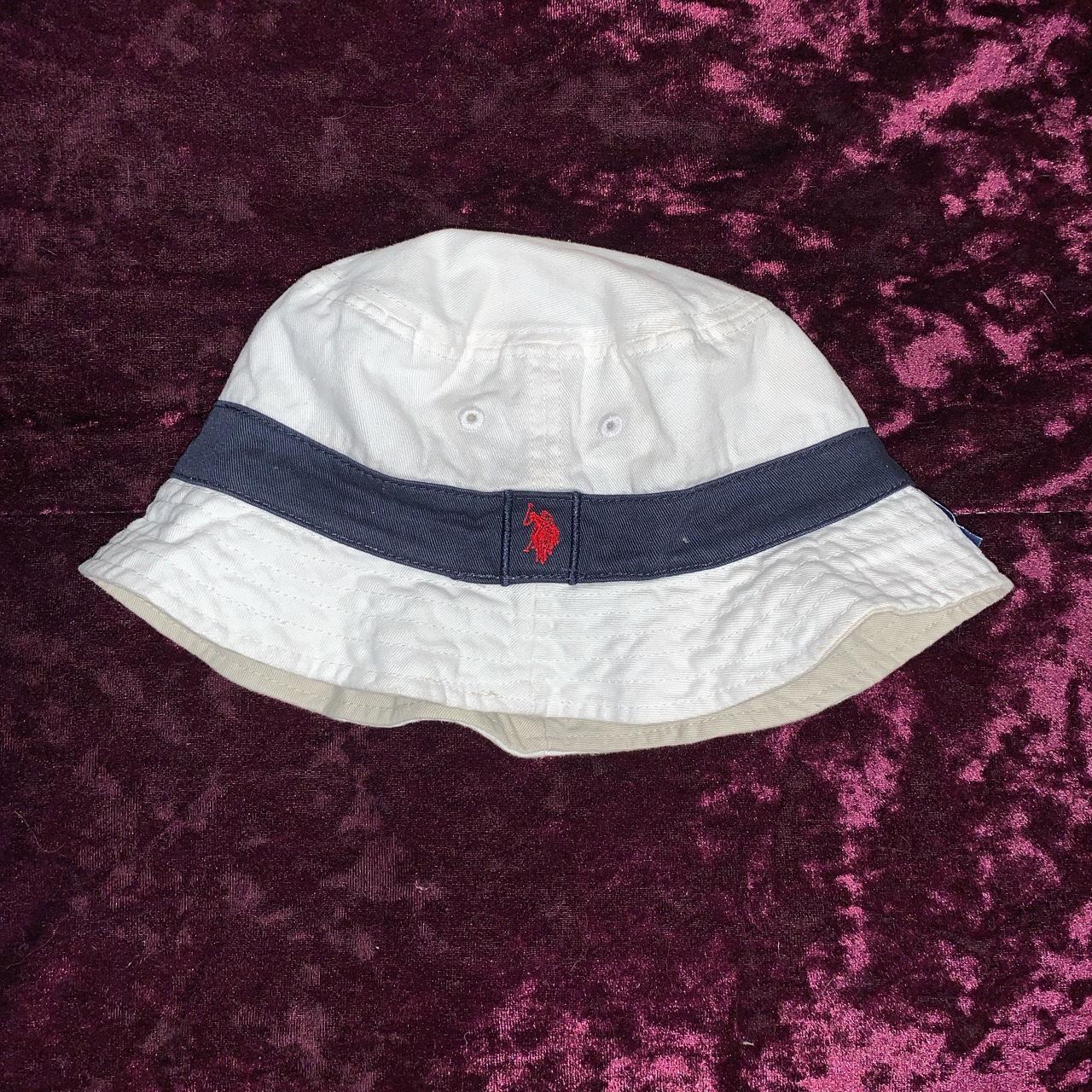 Polo bucket hat. Reversible, can be worn inside out.... - Depop