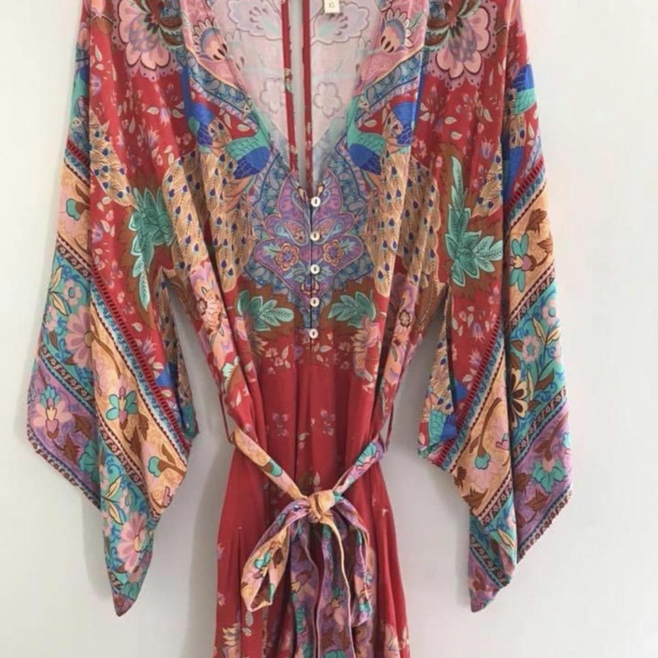 Spell Lotus Ruby Romper Size XS (fits like a... - Depop