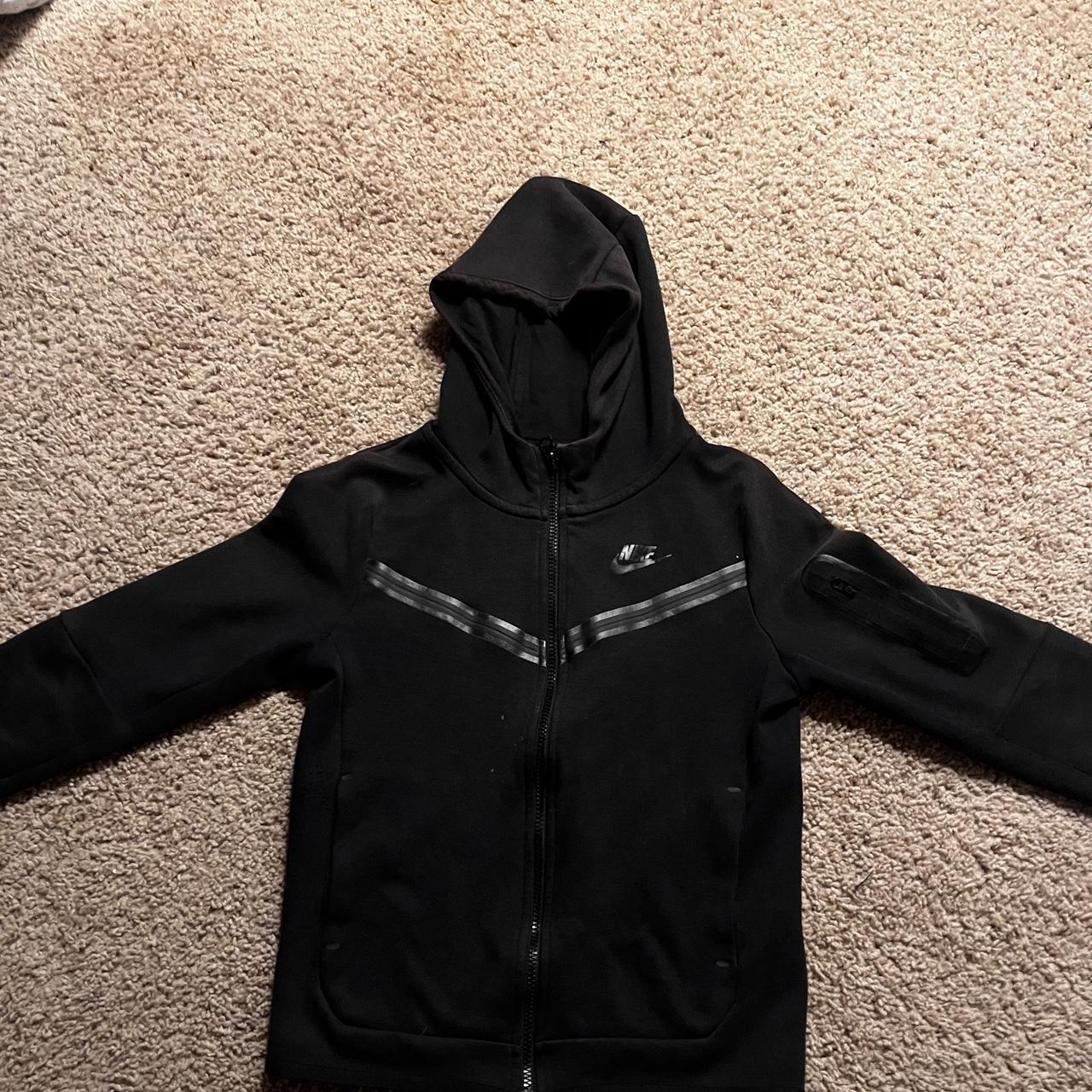 black nike tech Medium in kids light faded dm for... | Depop