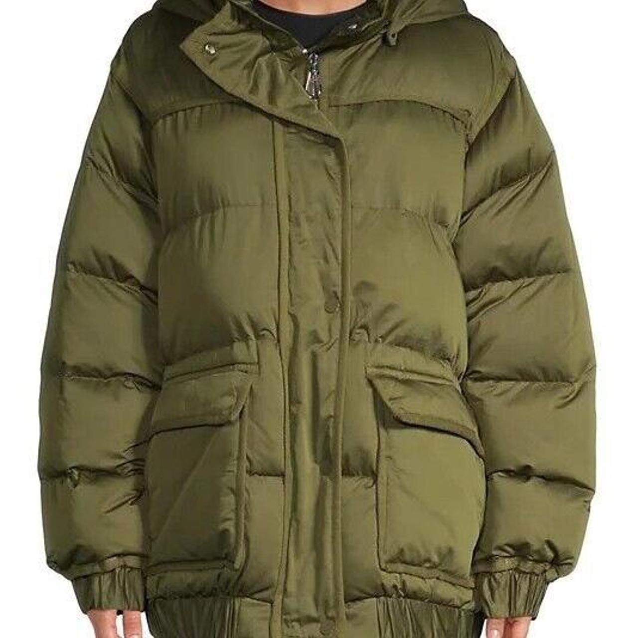 Sandro Women’s Puffer Jacket Size: Small Worn but... - Depop