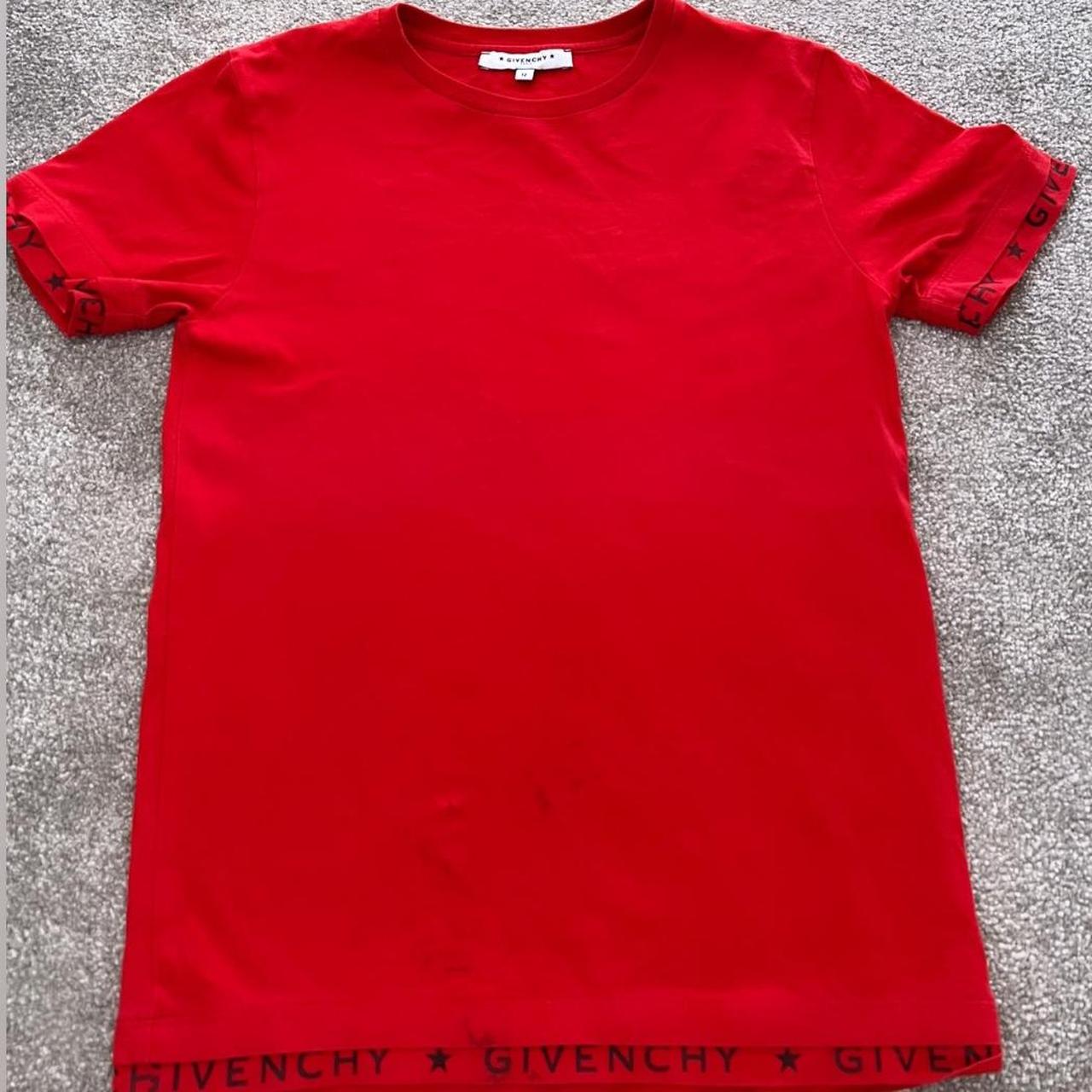 Givenchy Red T-shirt | Depop