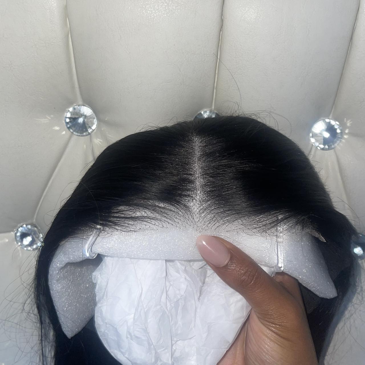 22 inch Glueless Wear and Go Wig 100% Human... - Depop