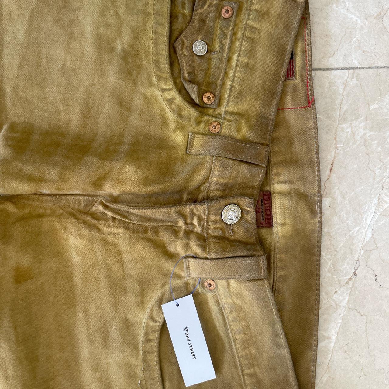 Brown/khaki true religions Copped at 2nd street new... - Depop