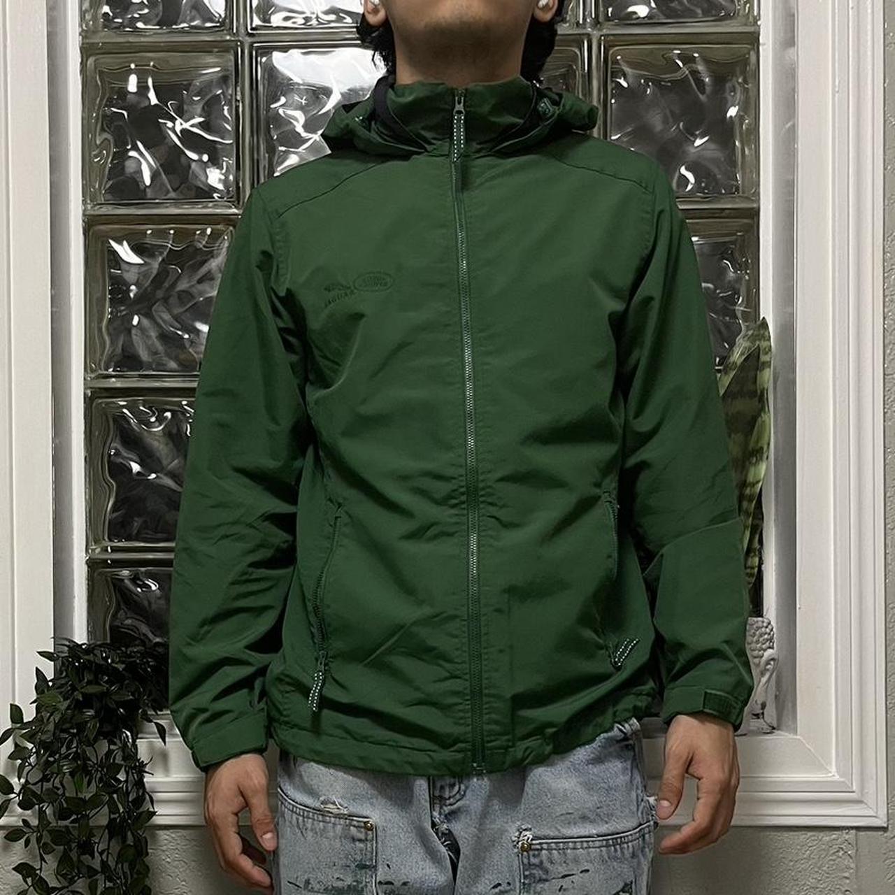 Vintage 00's Jaguar Land Rover Gortex Style Jacket... - Depop