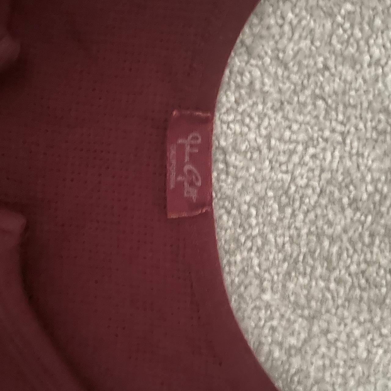 Burgundy brandy tank top slightly cropped worn a few... - Depop