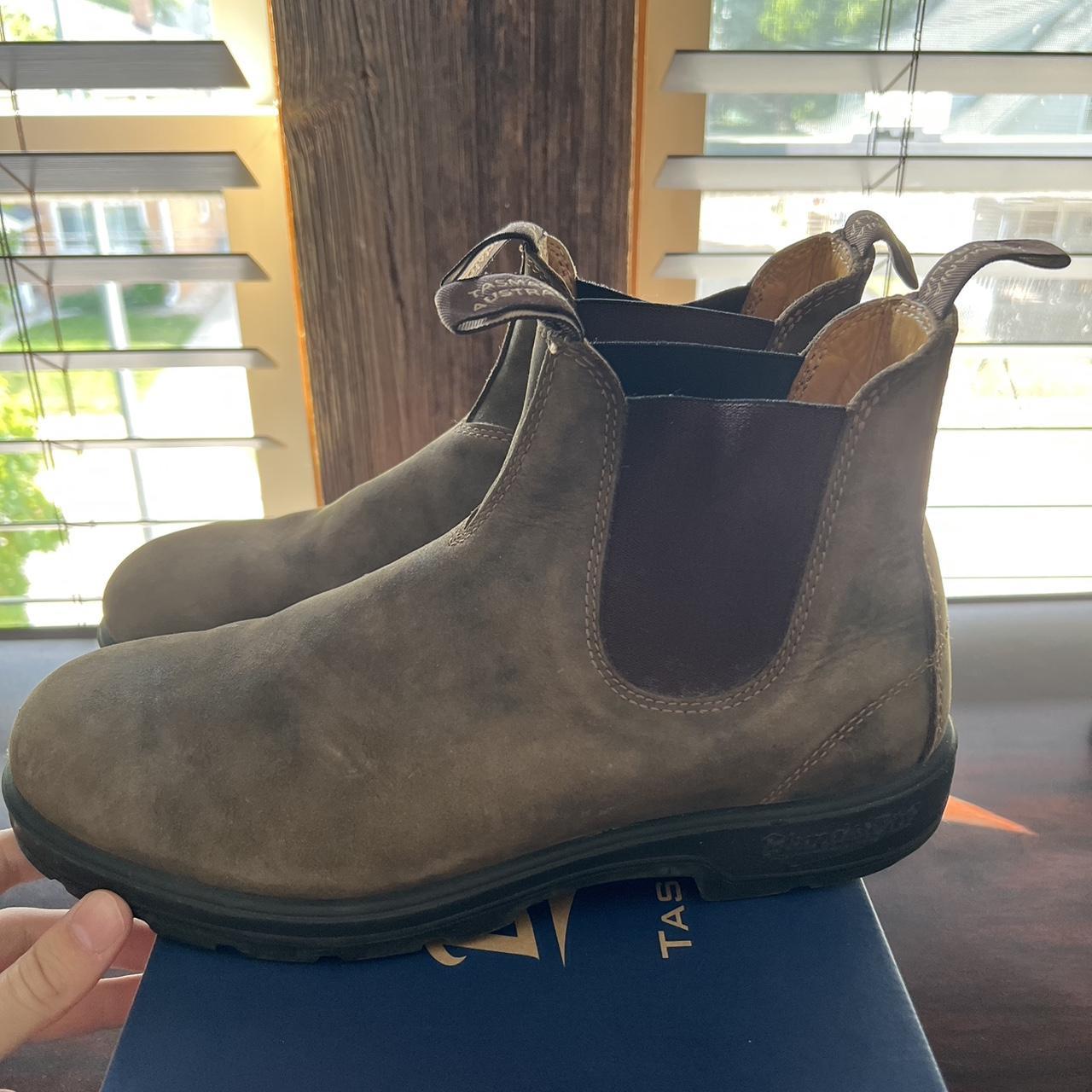 Blundstone 585 Rustic Brown Men’s AUS/UK Sz 10 (see... - Depop