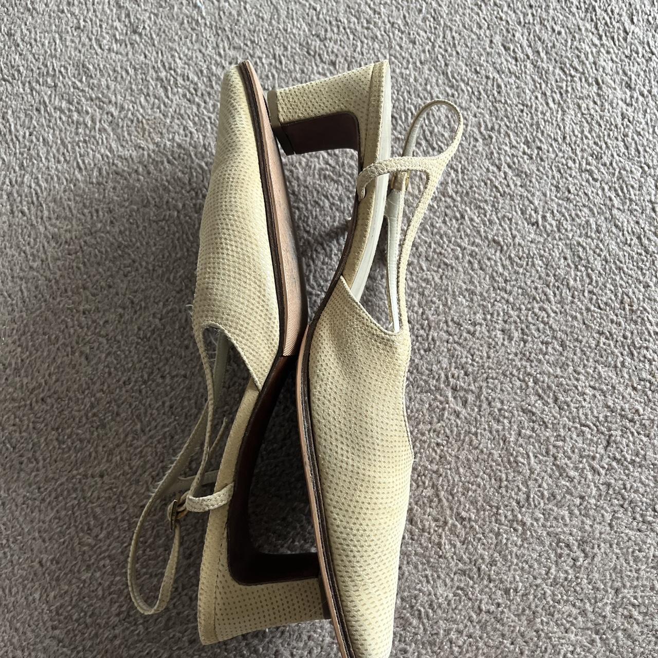 Vintage square toe sandals Size EU 40.5 Don’t fit me... - Depop