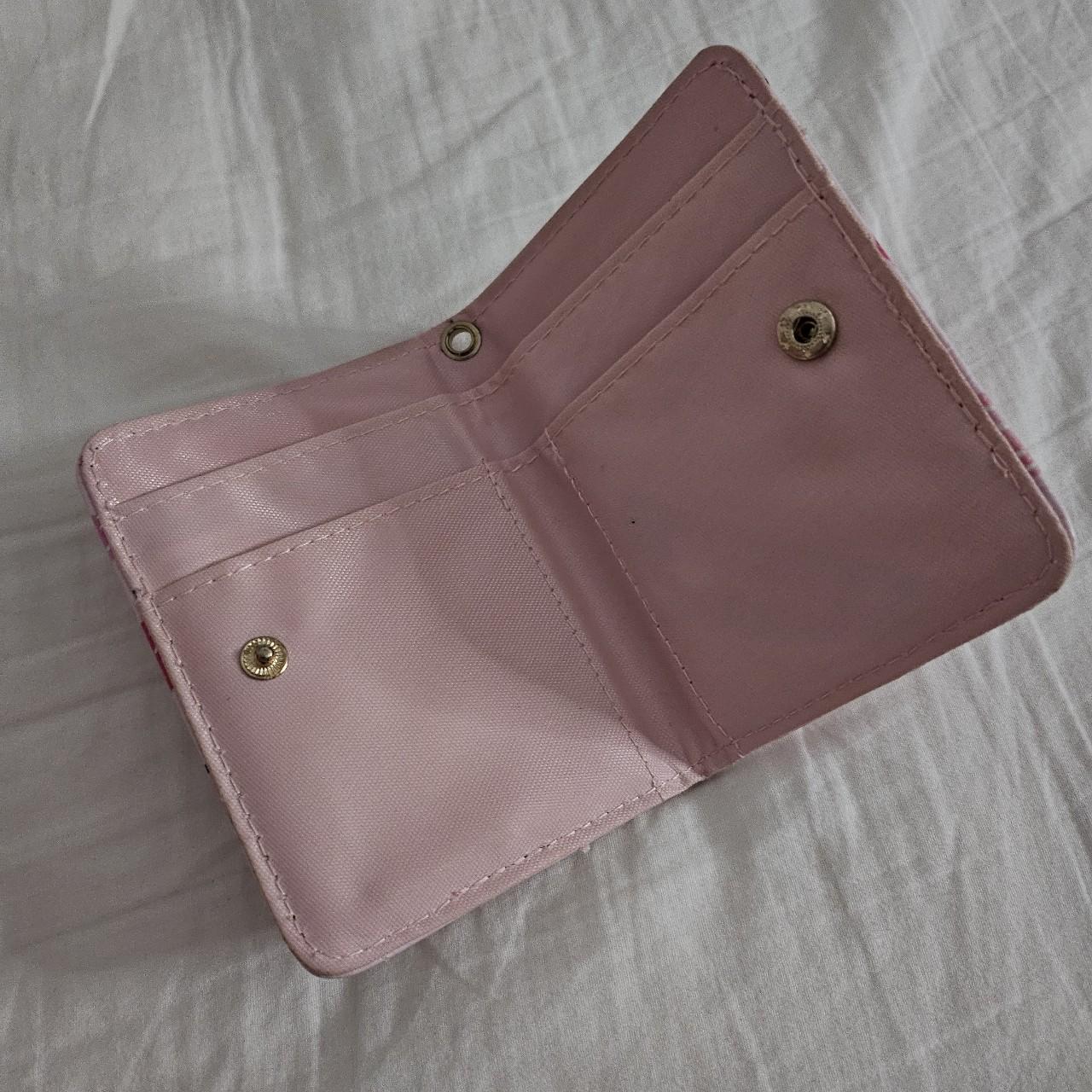 Pink Strawberry Bifold wallet Bought from Claire's... - Depop