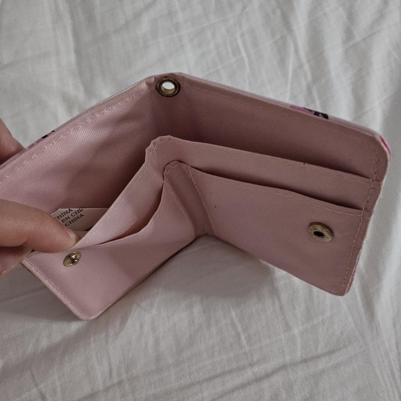 Pink Strawberry Bifold wallet Bought from Claire's... - Depop