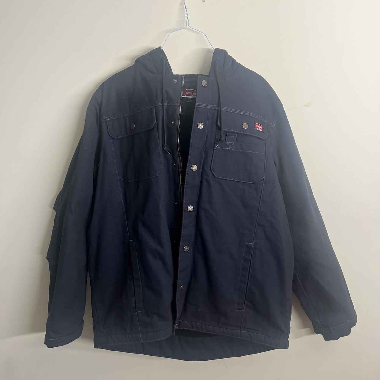 Wrangler work jacket #workwear #wrangler... - Depop