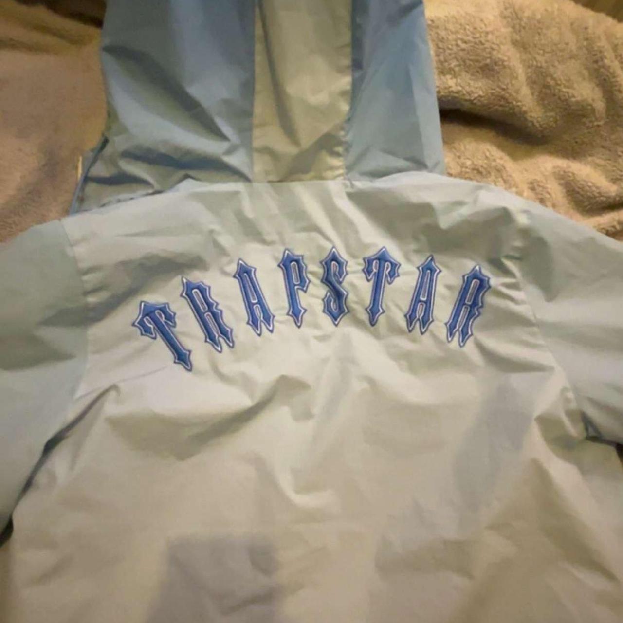 Trapstar Irongate T windbreaker/Blue gradient🔵 All... - Depop