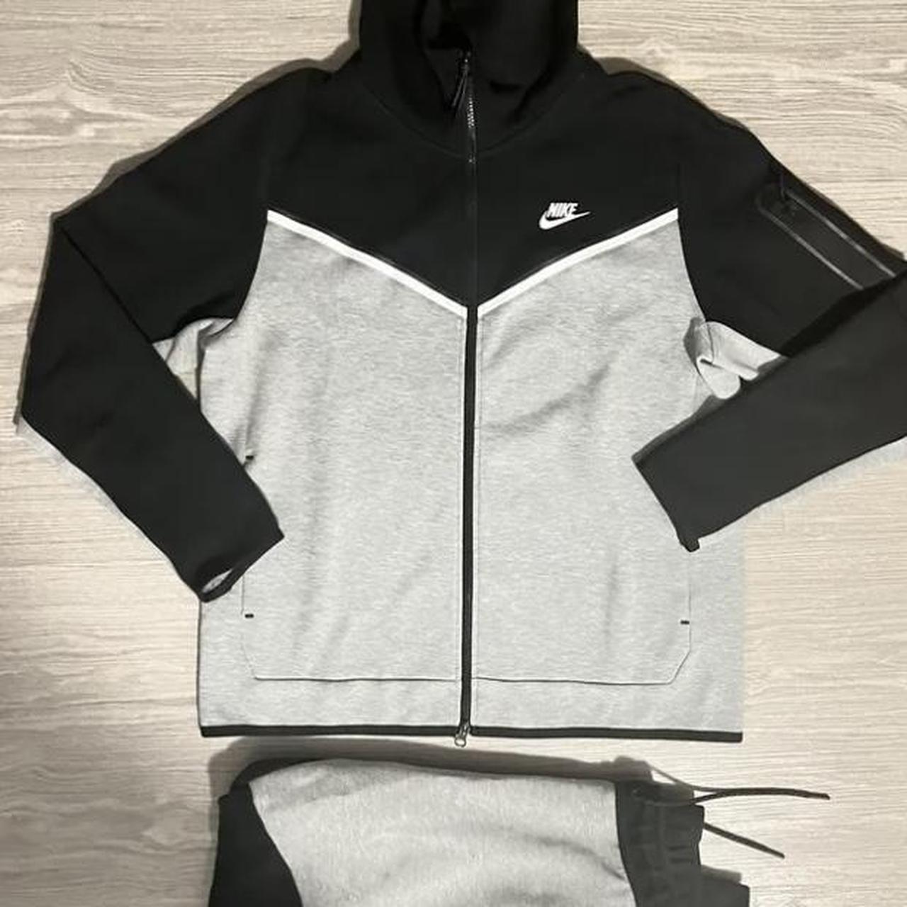 Nike tech fleece Grey and black Message me for all... - Depop