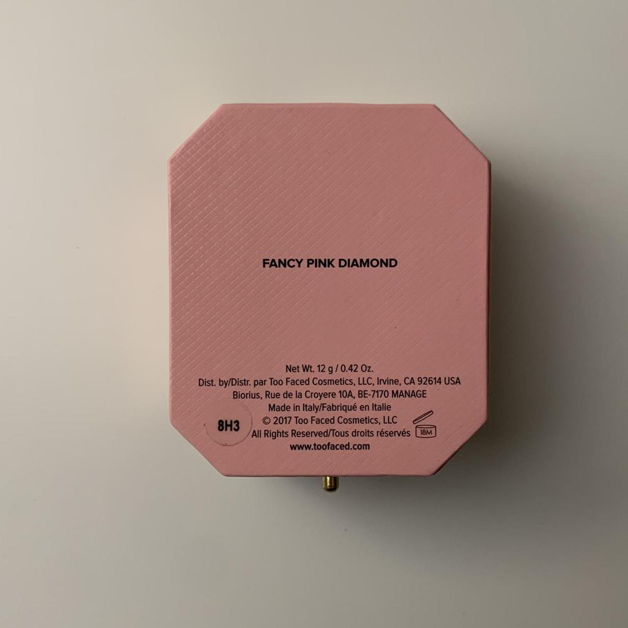 Too Faced Highlighter - color: Fancy Pink Diamond... - Depop