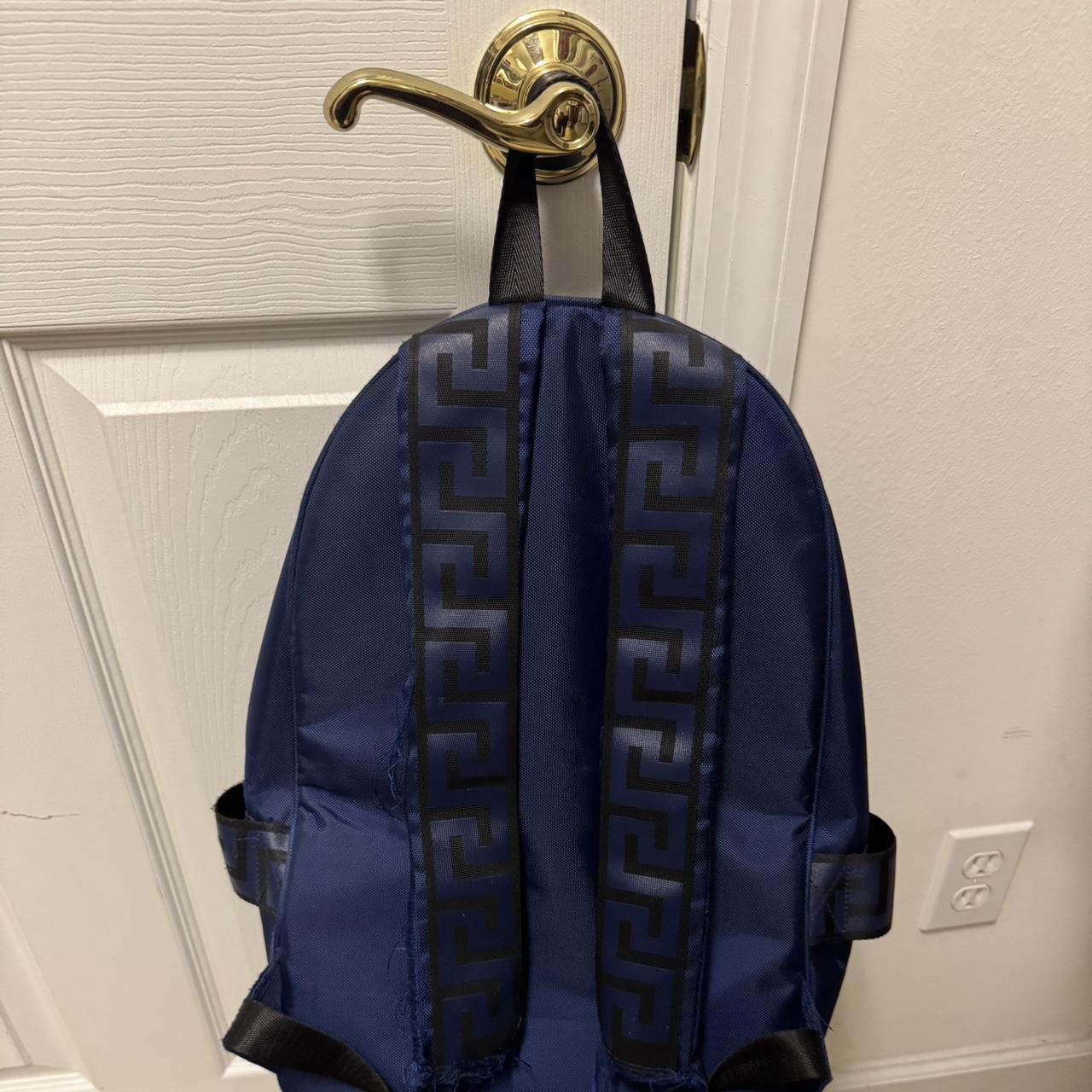 Blue Versace Backpack 💤 Purchased a long time ago,... | Depop