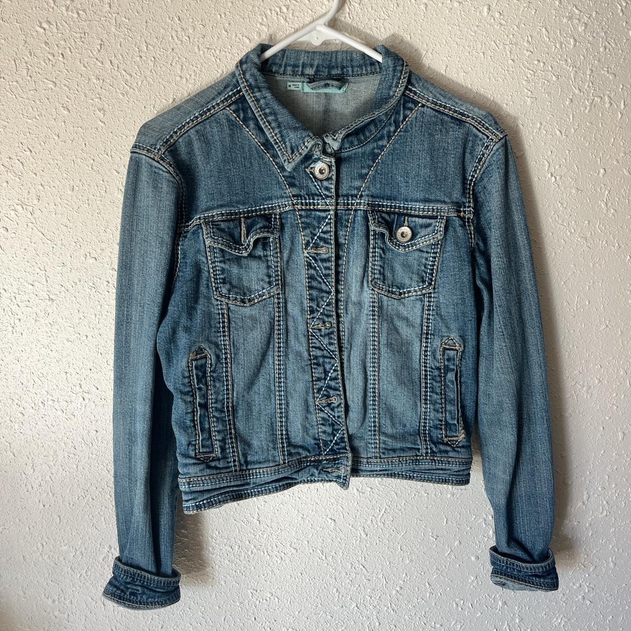 Maurice’s vintage Jean jacket! Never worn, too big... - Depop