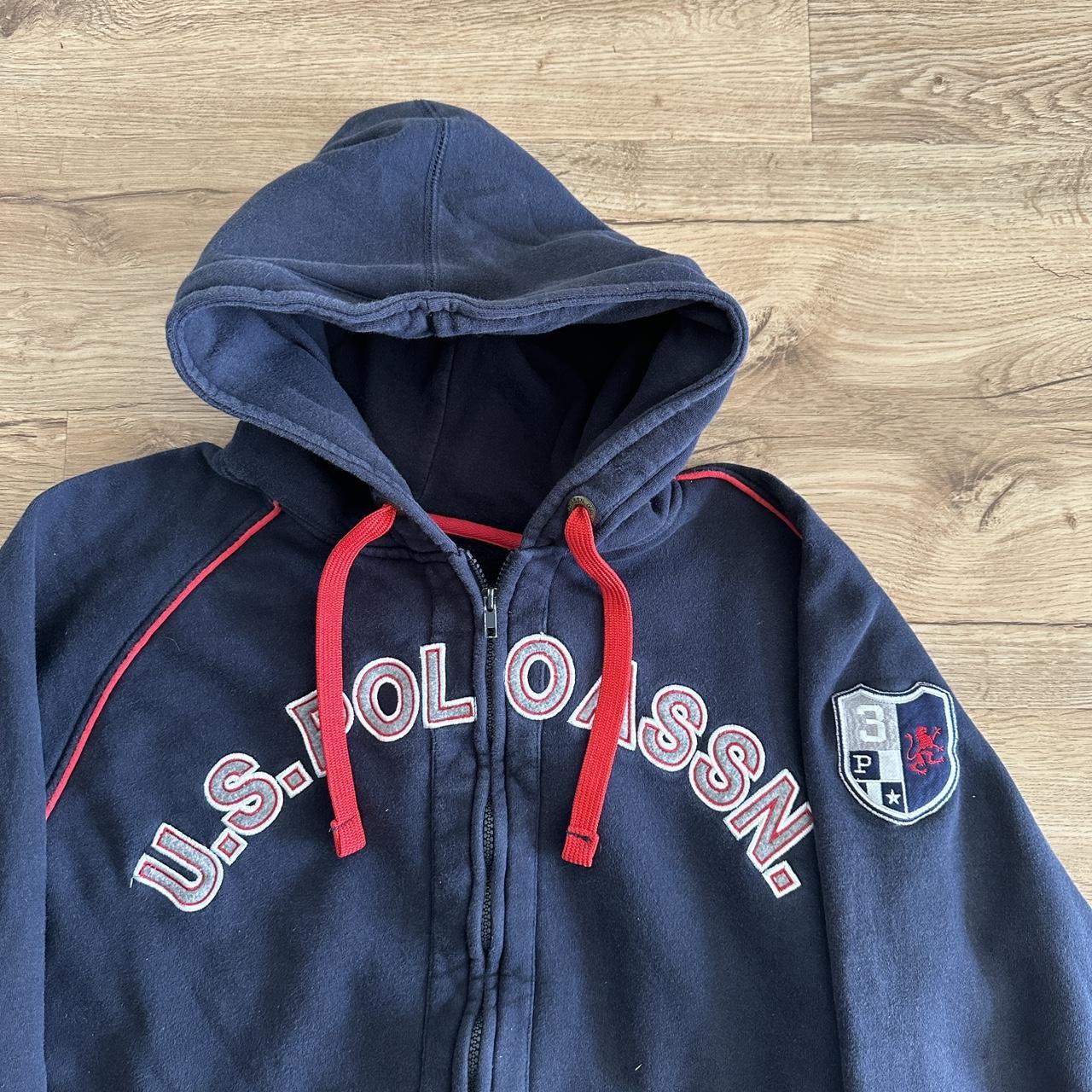 Y2K U.S. Polo Assassin Heavyweight jacket Sz:... - Depop