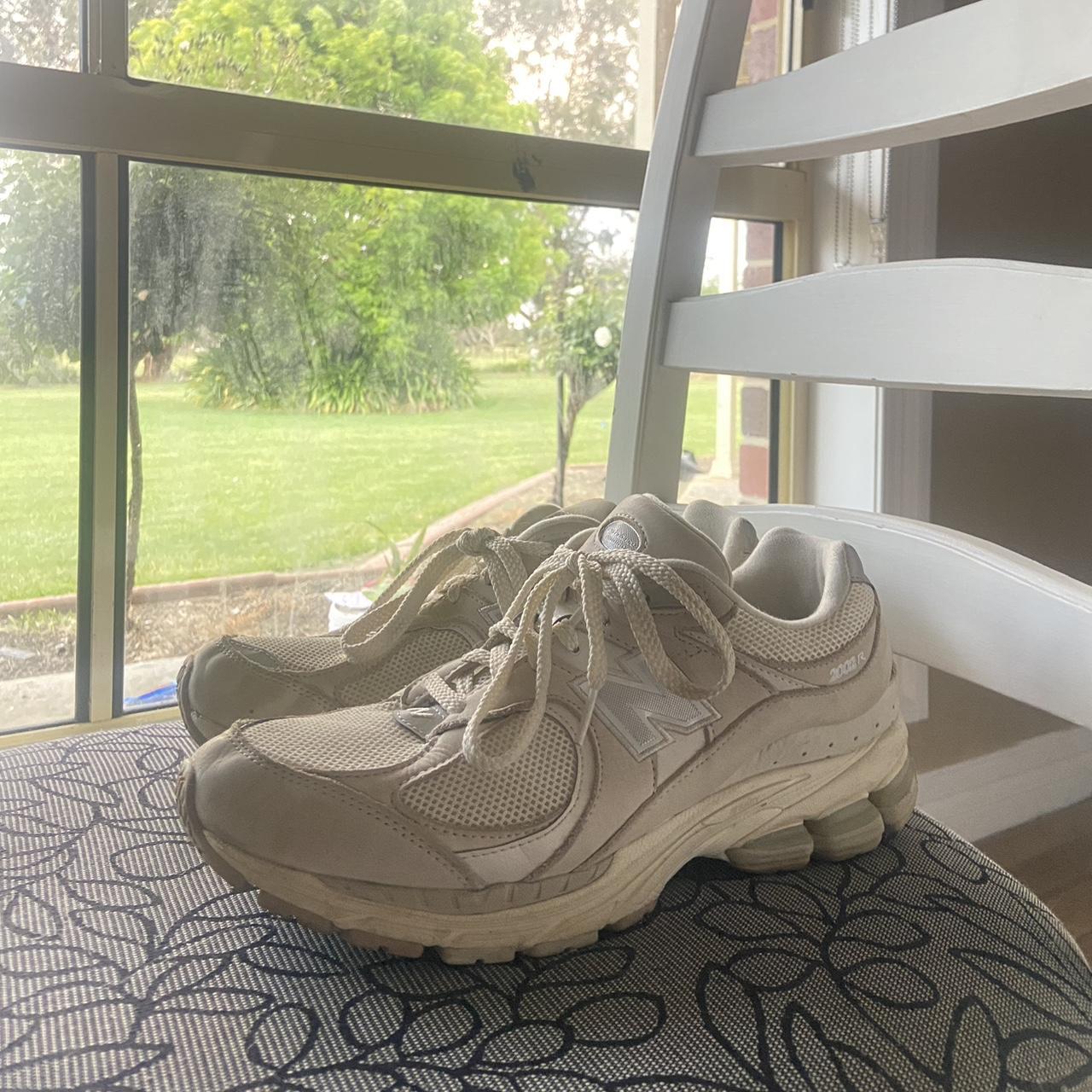 new balance 2002r colour - Linen fog with sea salt... - Depop