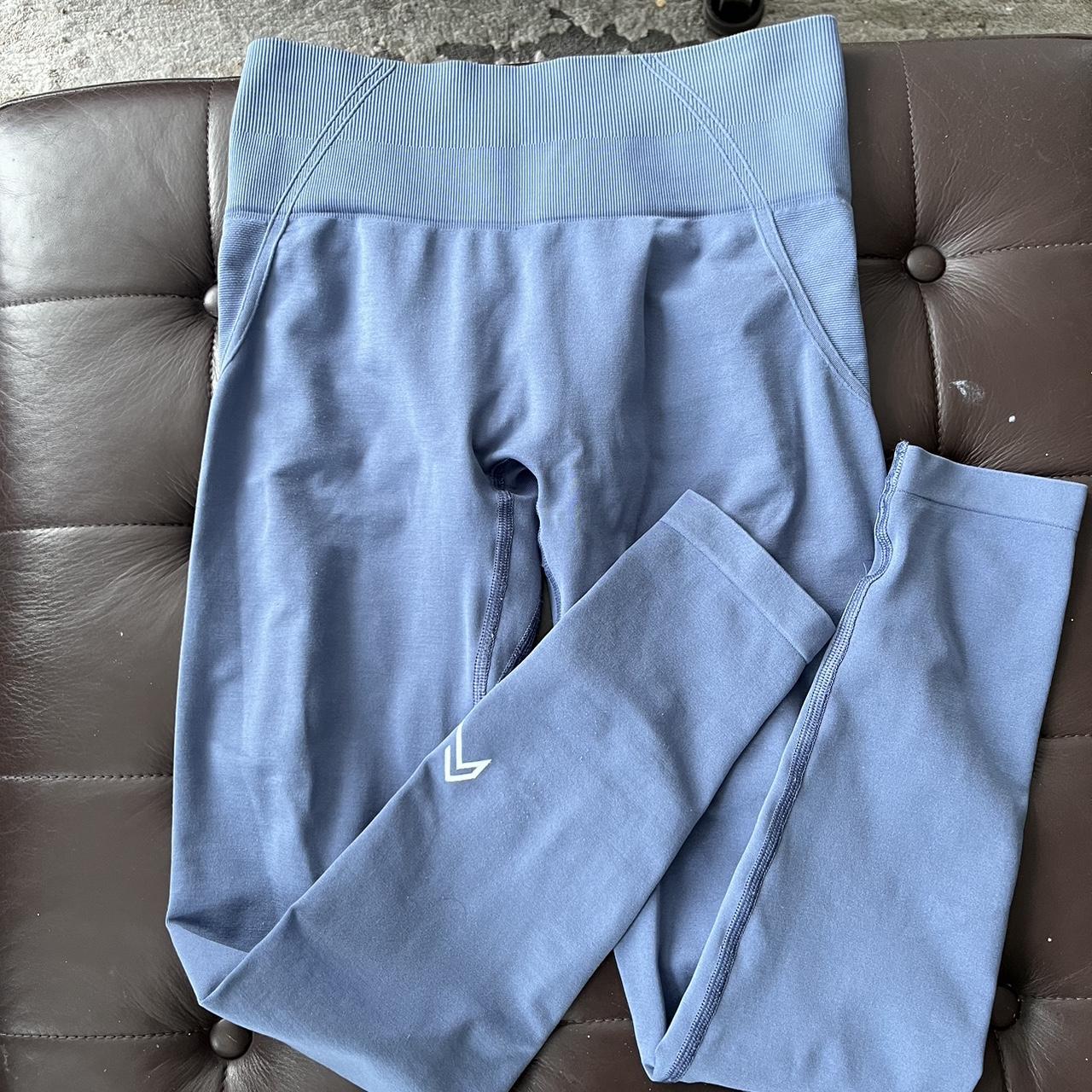 Oner active effortless leggings slate blue size... - Depop