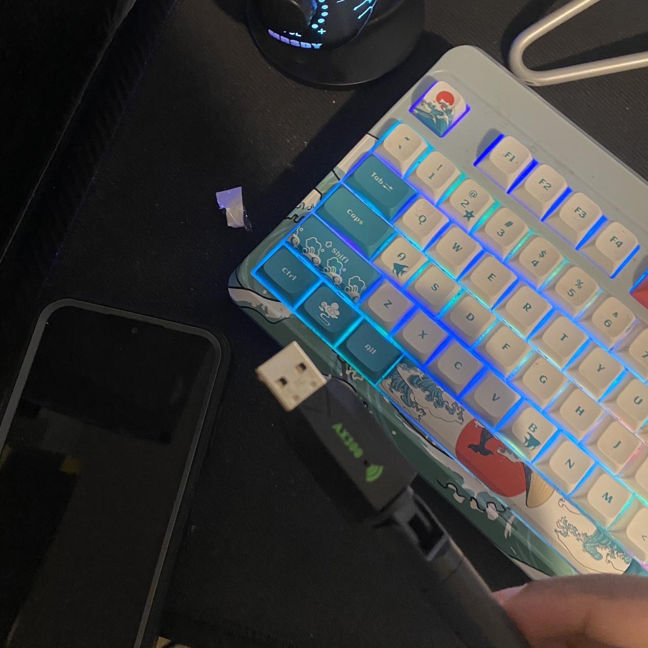 Selling custom keyboard and mouse key keys it for... | Depop