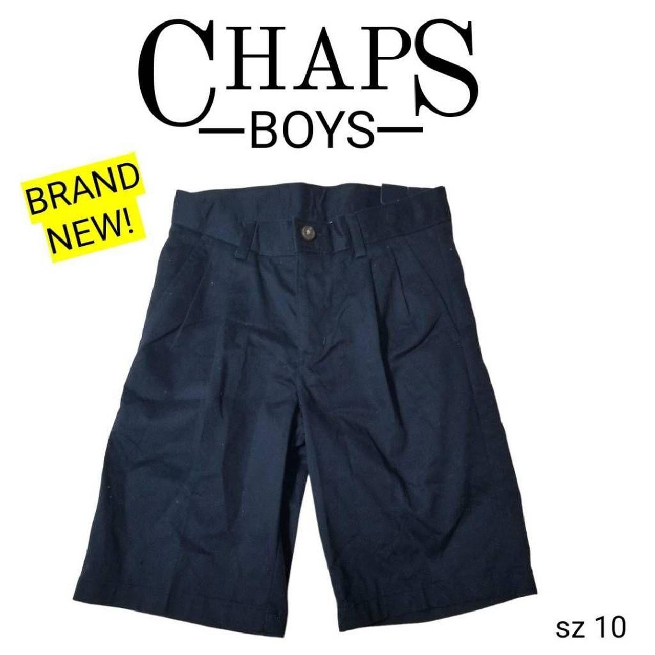 Chaps boys school wear uniform nsvy blue pleated... - Depop