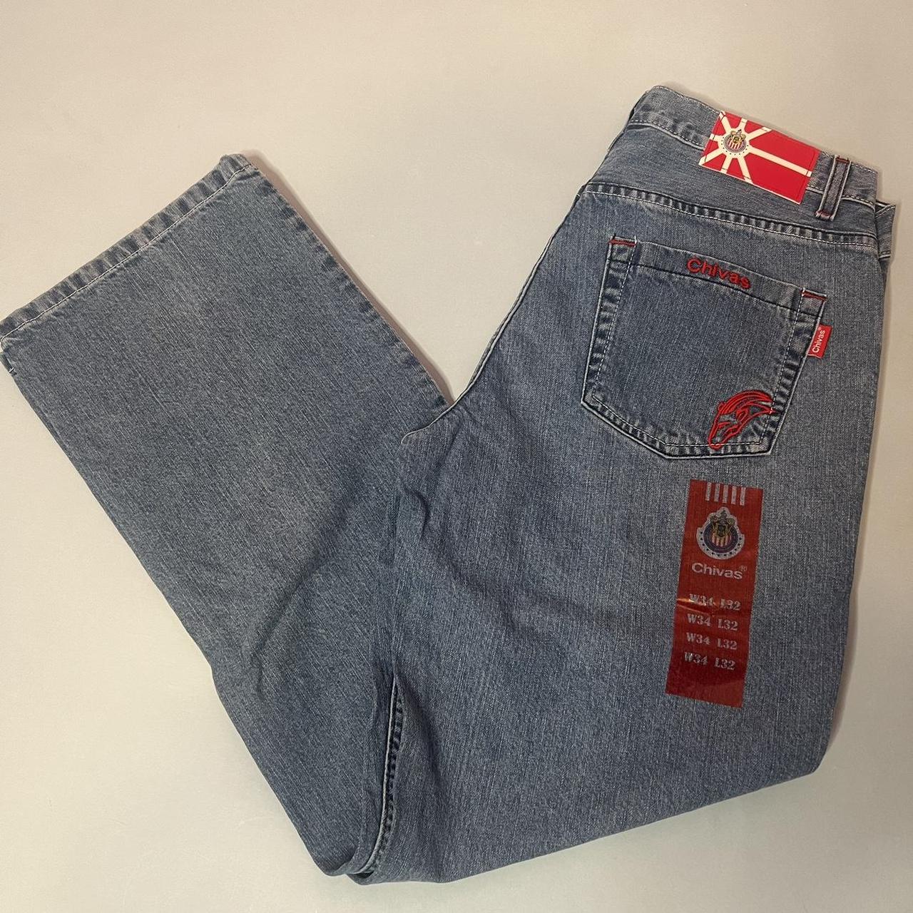 Chivas blue denim jeans Brand new with tags... | Depop