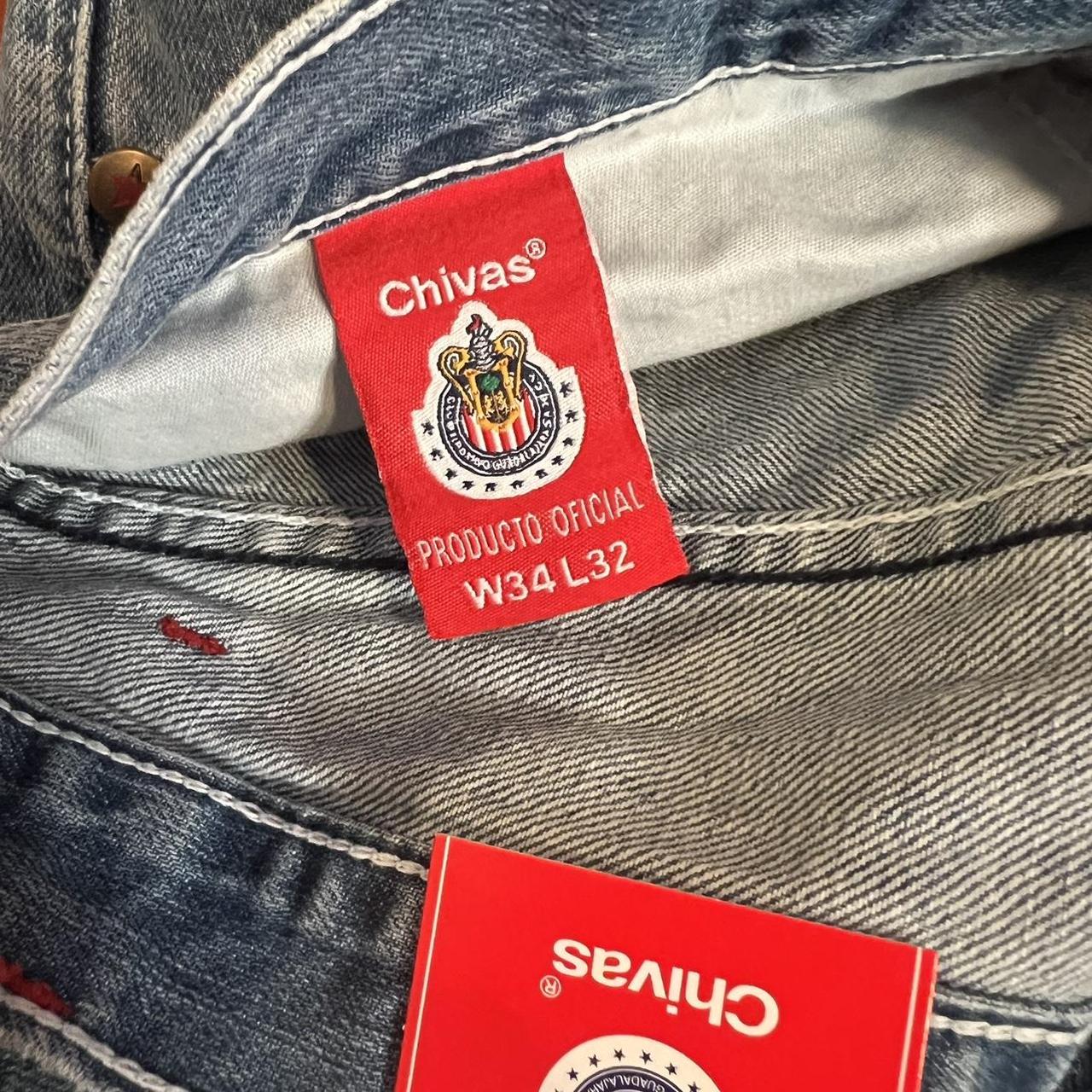 Chivas blue denim jeans Brand new with tags... | Depop