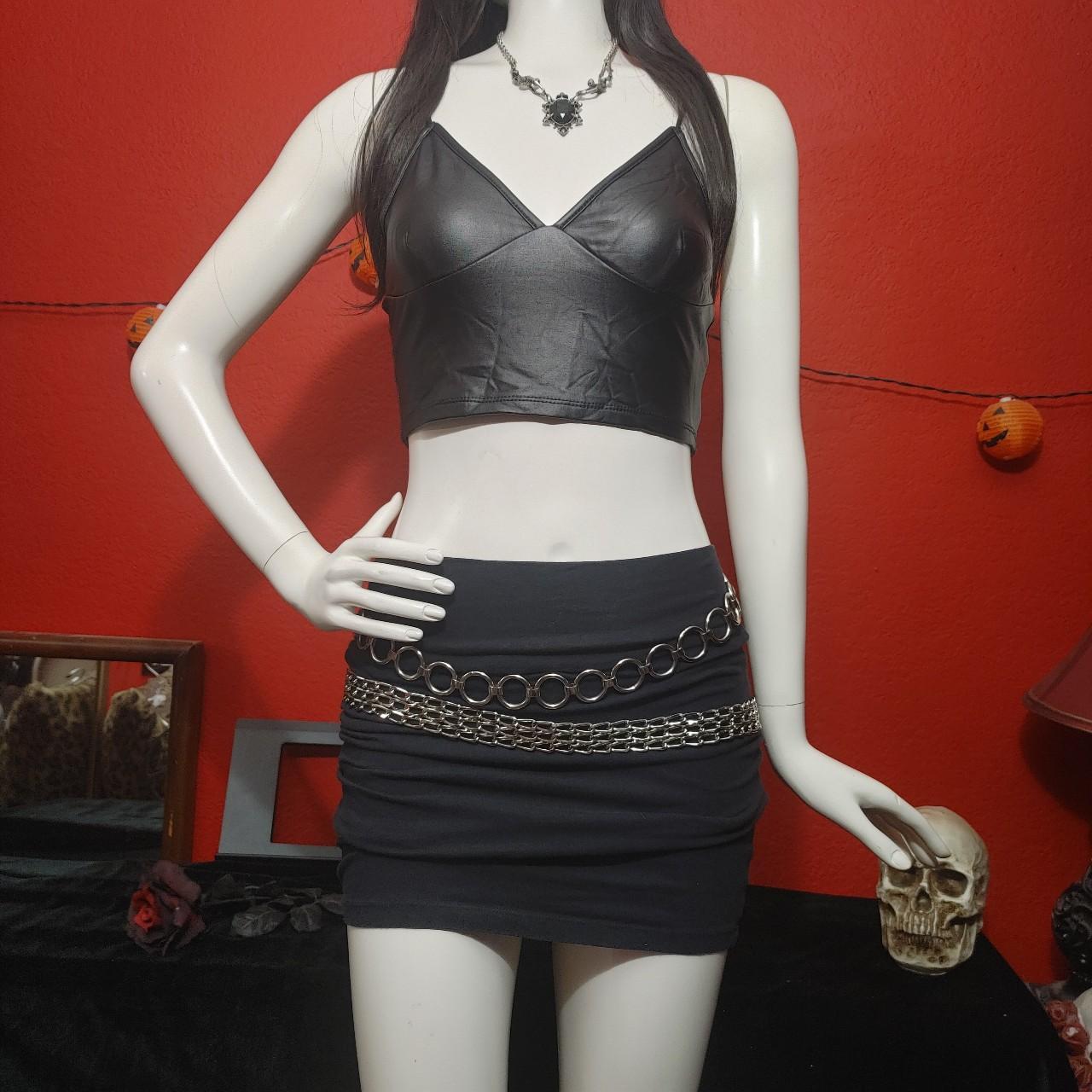 Fake vinyl crop... - Depop