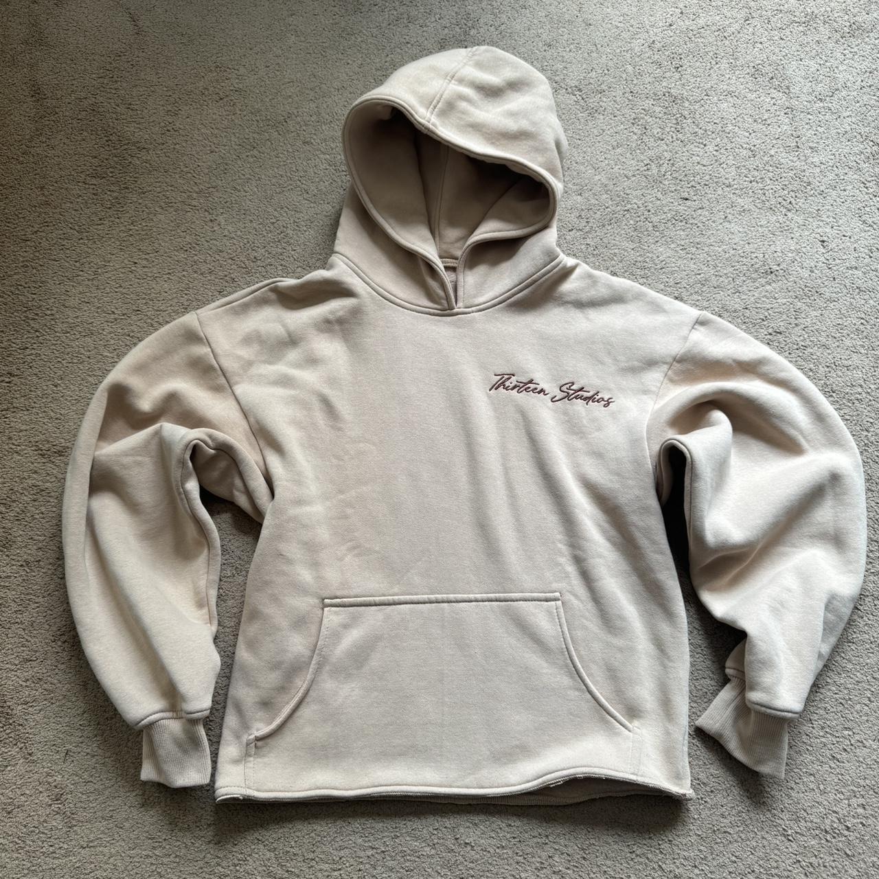 Thirteen Studios Hoodie , I Cropped The Bottom - Depop