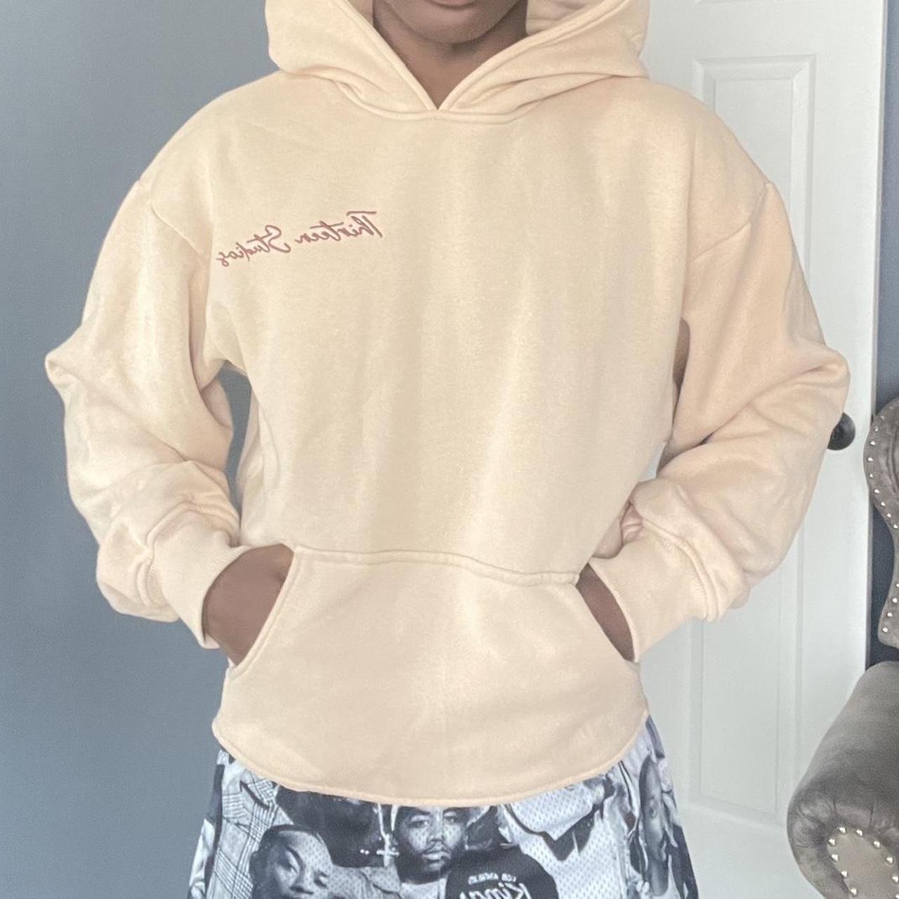 Thirteen Studios Hoodie , I Cropped The Bottom - Depop