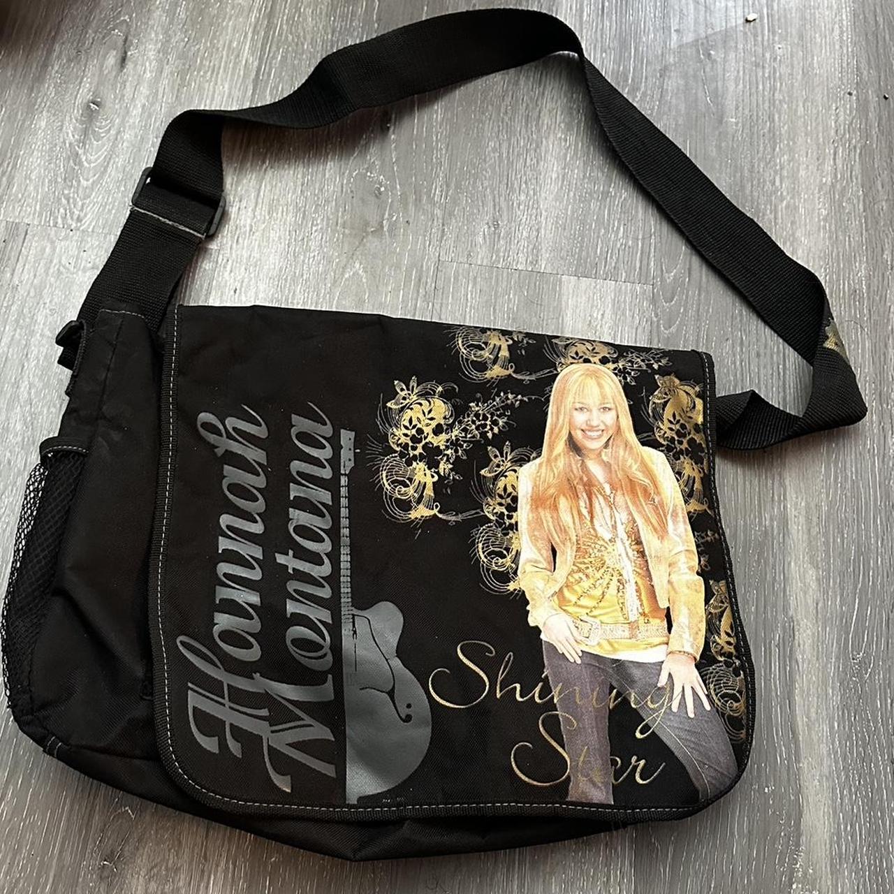 Vintage Hannah Montana messenger bag good condition - Depop