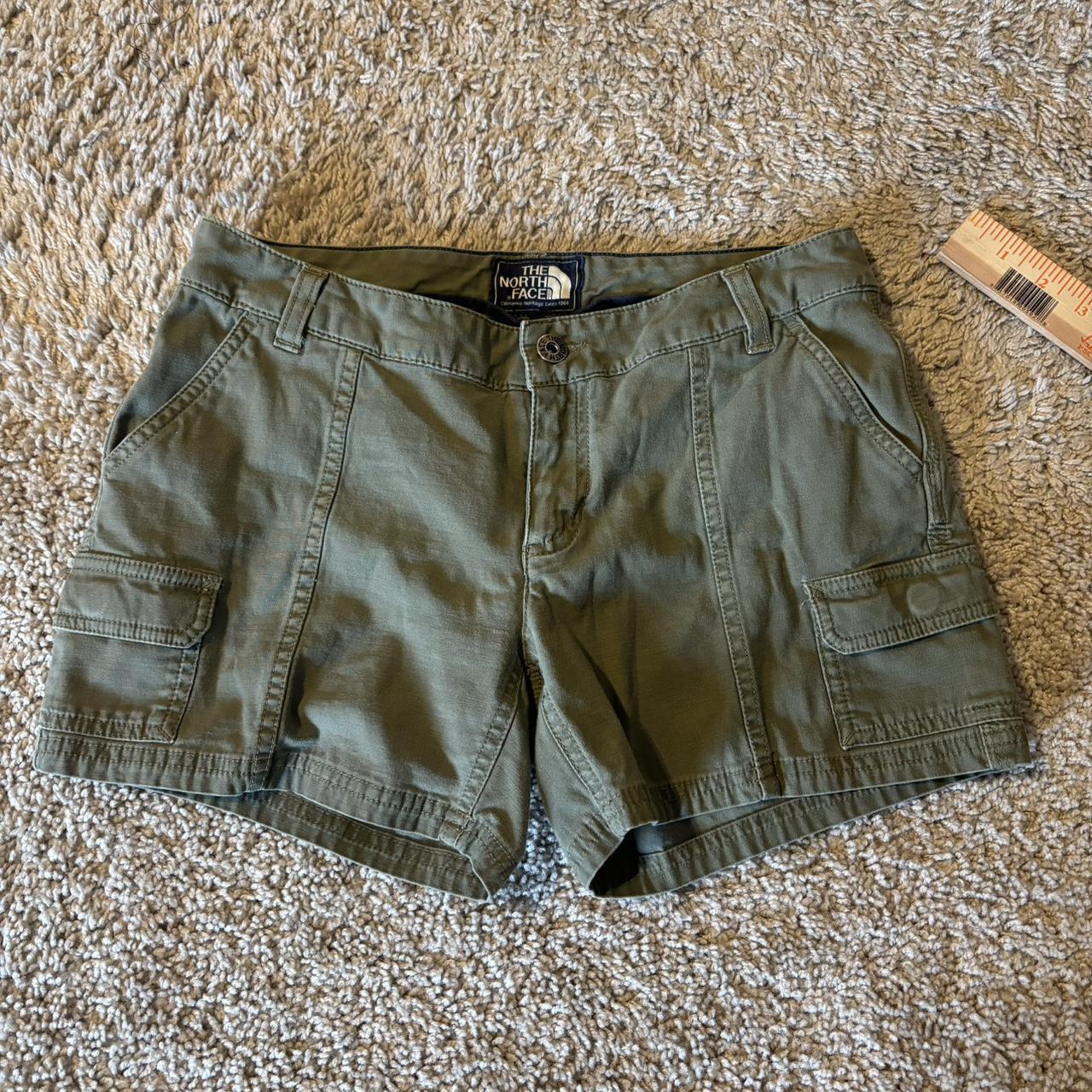 North face women’s cargo hiking shorts. #gorpcore... - Depop