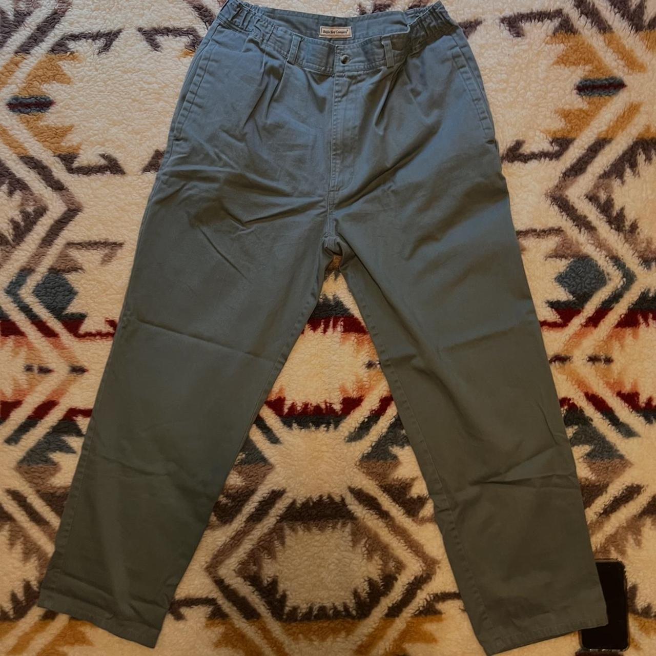 Bugle Boy Men's Green Trousers | Depop
