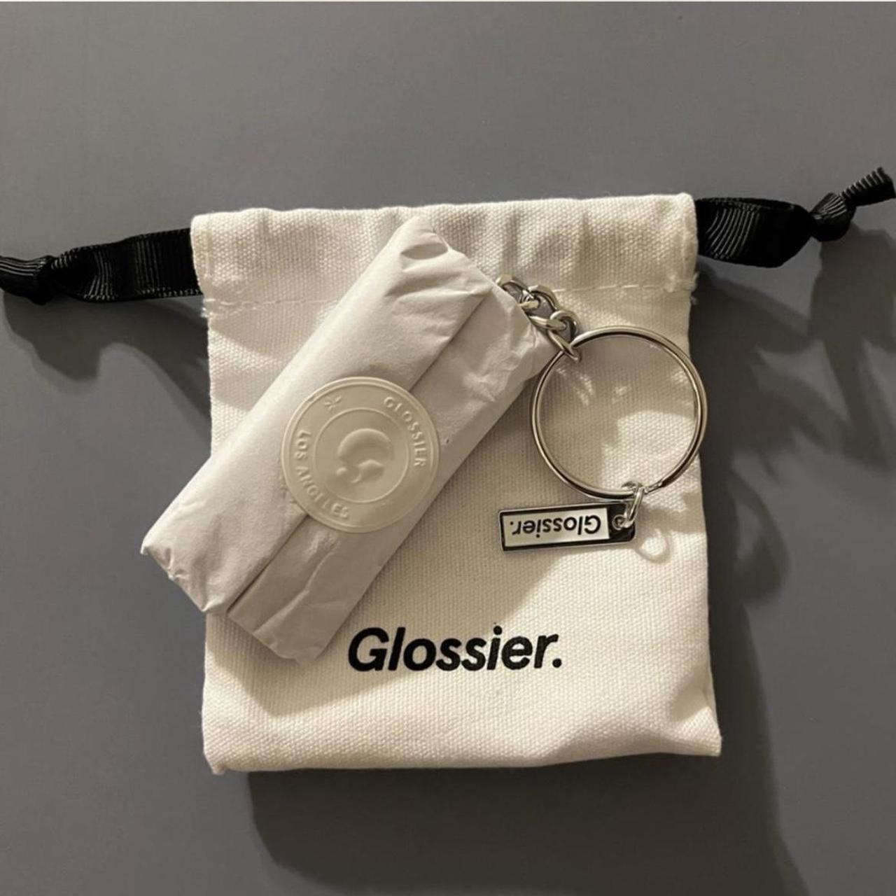 💖🤳Glossier flip cell phone keyring that doubles as a... - Depop