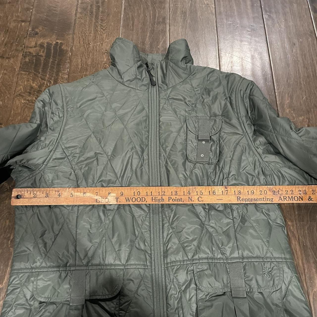 Athleta Womens Puffer Quilted coat Green Sz XL - Depop