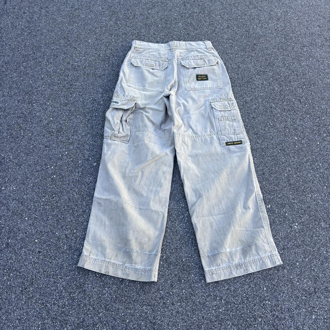 Vintage Jnco Jeans Snake Cargo Pants Size 30x30... - Depop