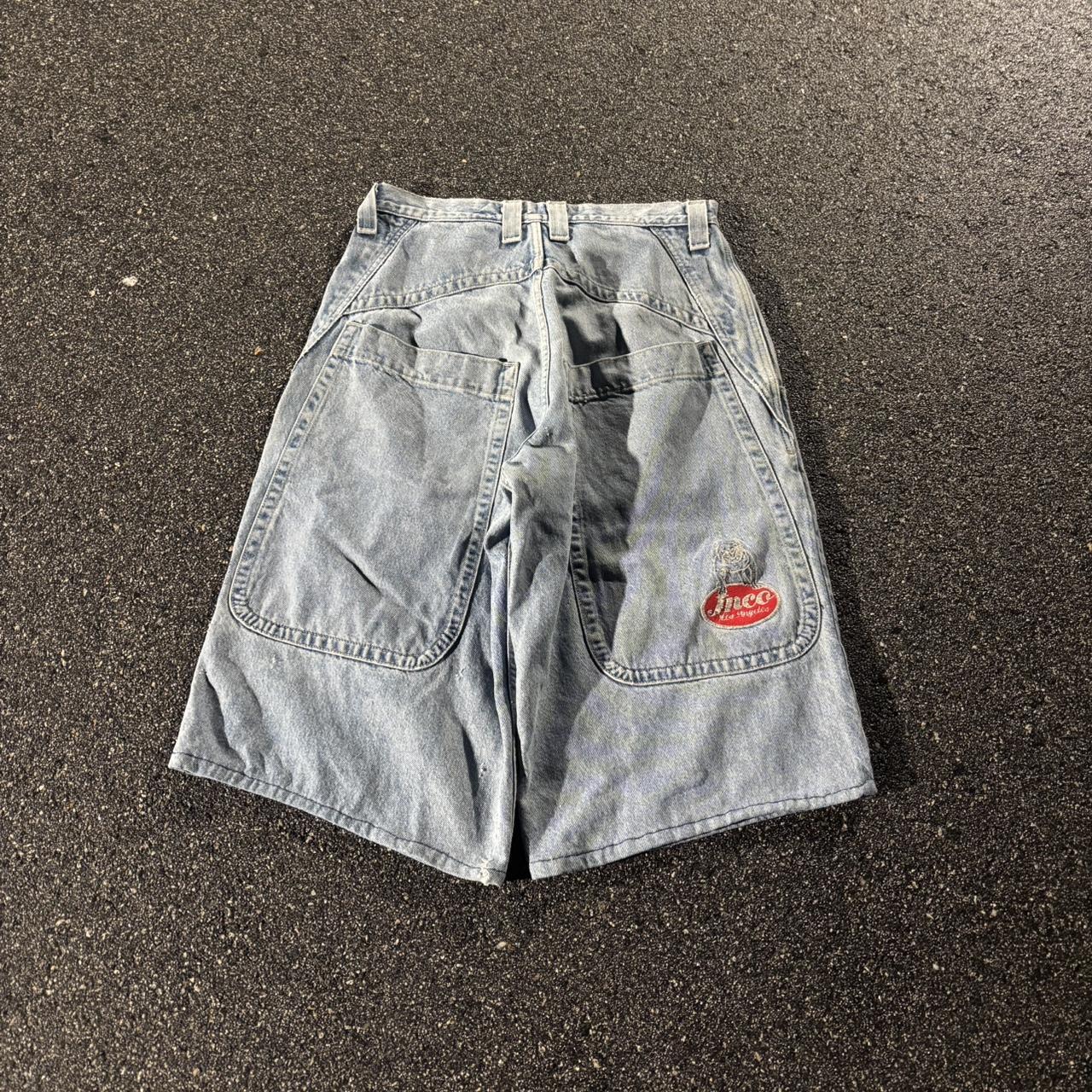 Vintage 90s Jnco Big Rig 24” Wide Leg Jorts size 34... | Depop