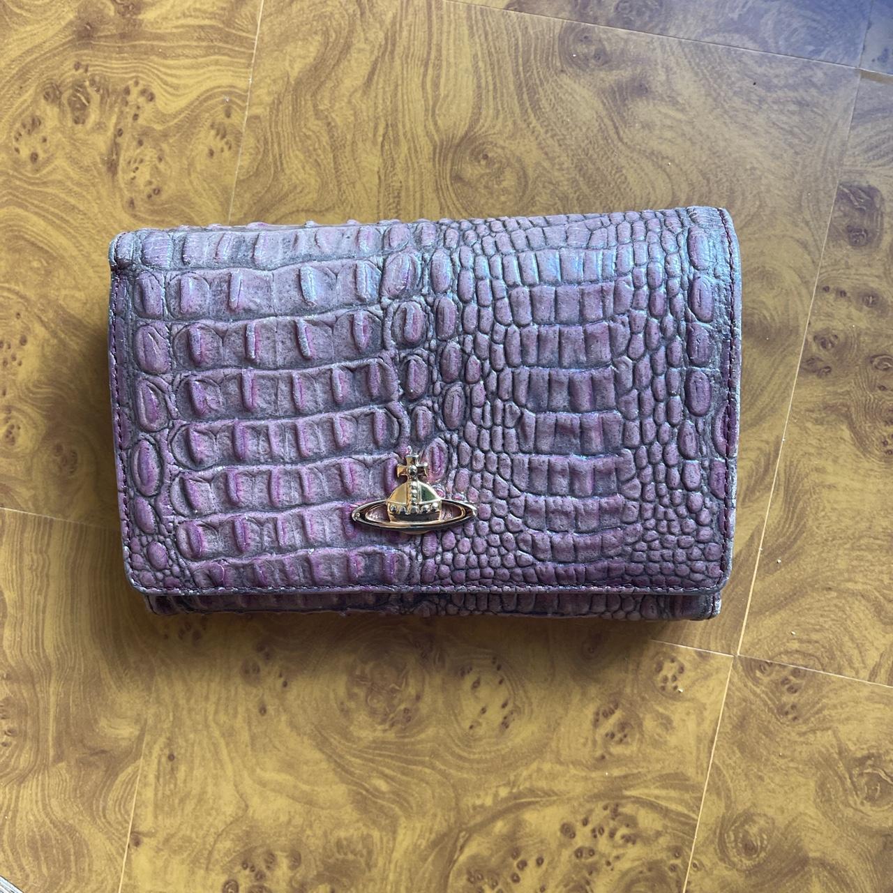 Vivienne Westwood crocodile embossed leather. In the... - Depop