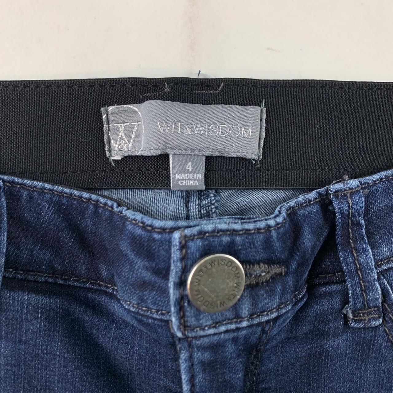 Wit & Wisdom Women's Blue Jeans | Depop