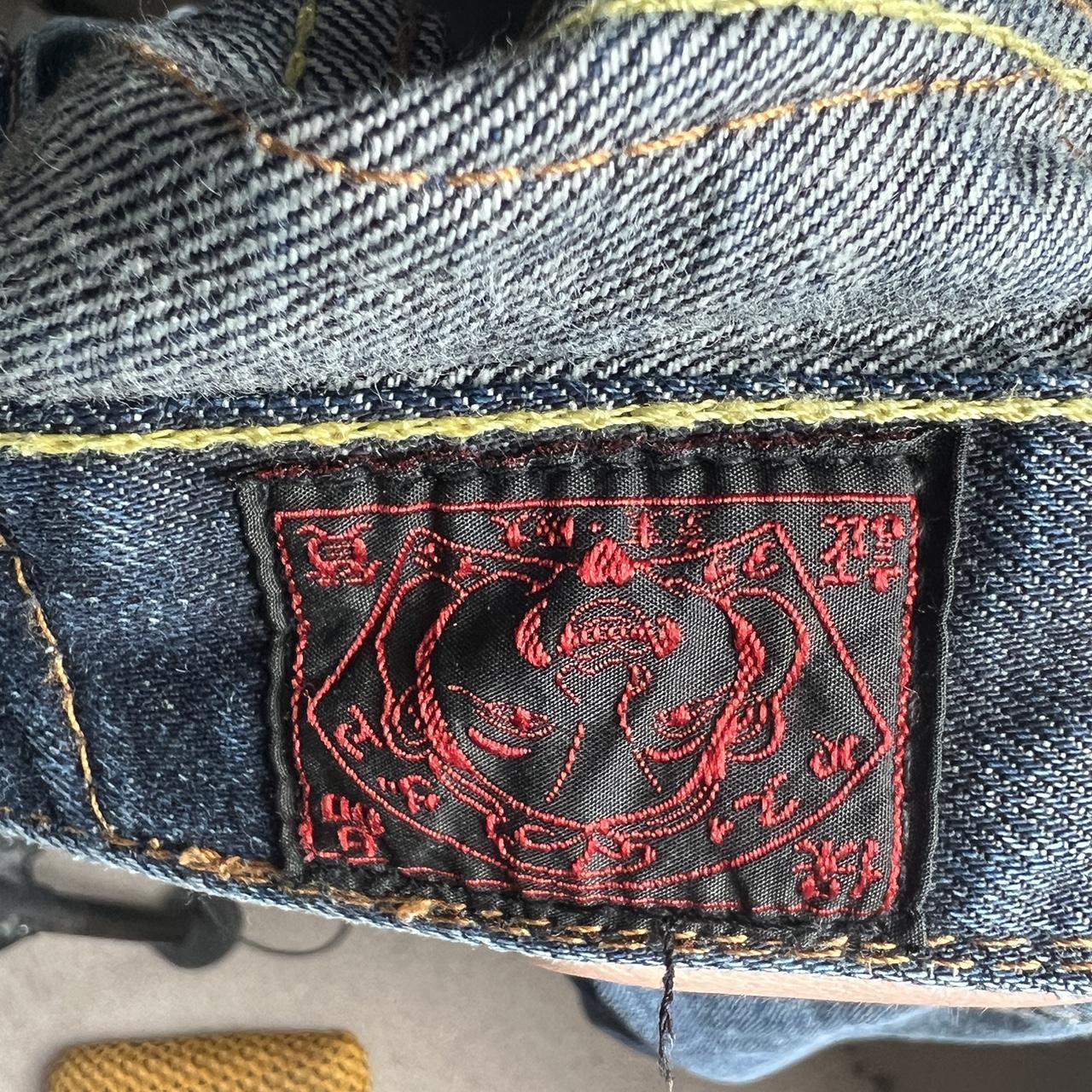 Evisu jeans waist 33" worn a few time but very good... - Depop