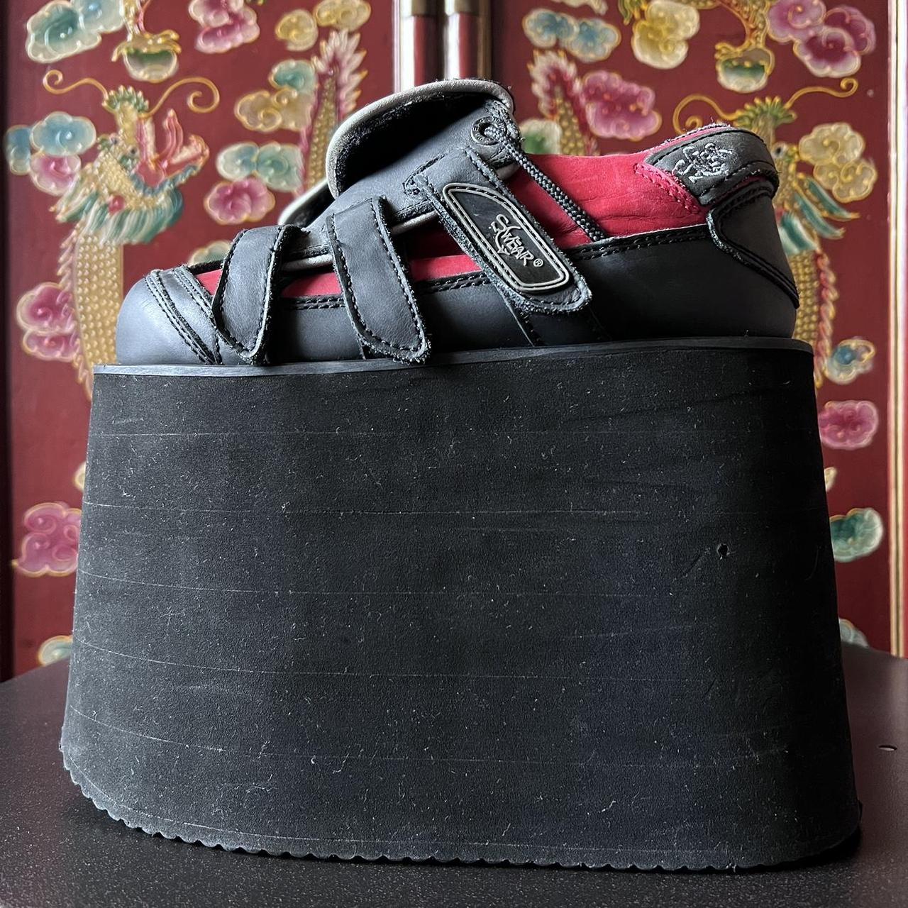 🎀 Vintage 90/00s SWEAR Alternative 15cm Platforms... - Depop