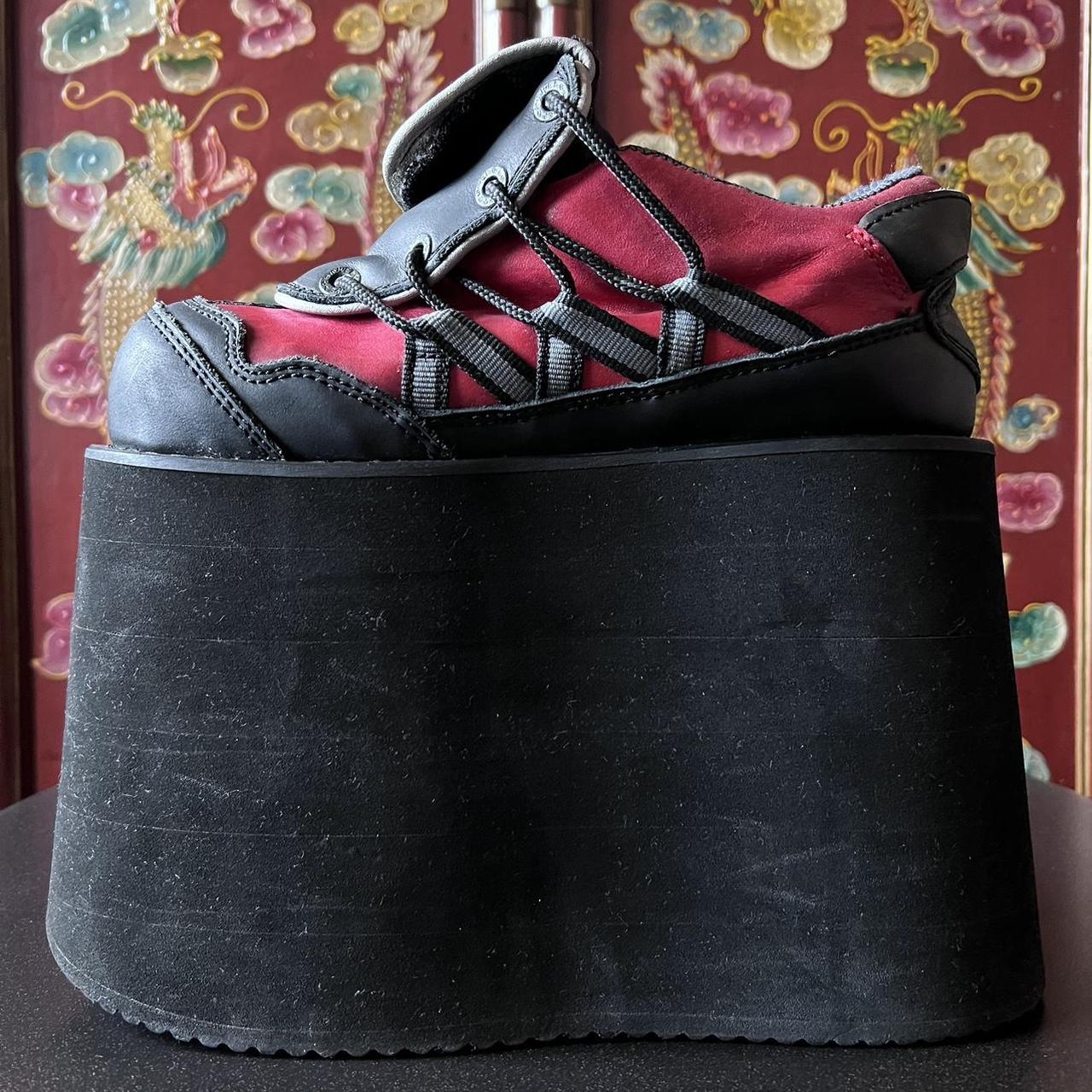 🎀 Vintage 90/00s SWEAR Alternative 15cm Platforms... - Depop