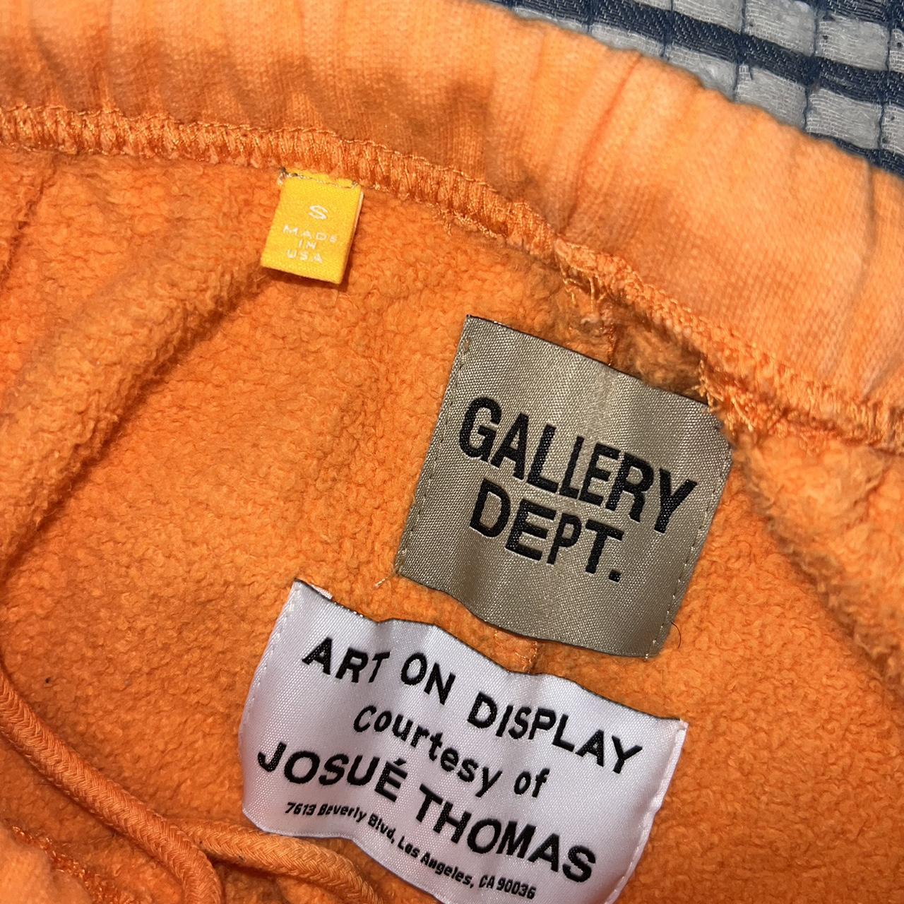Gallery Dept Mens Orange Joggers Tracksuits Depop