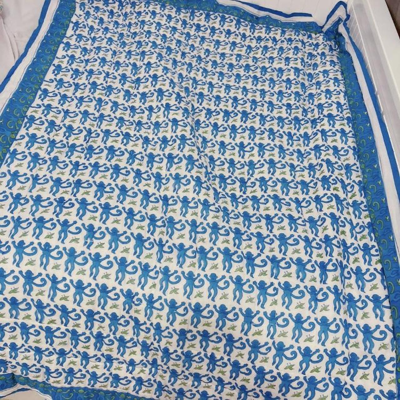 Roller Rabbit White and Blue Decor-home-accesories | Depop