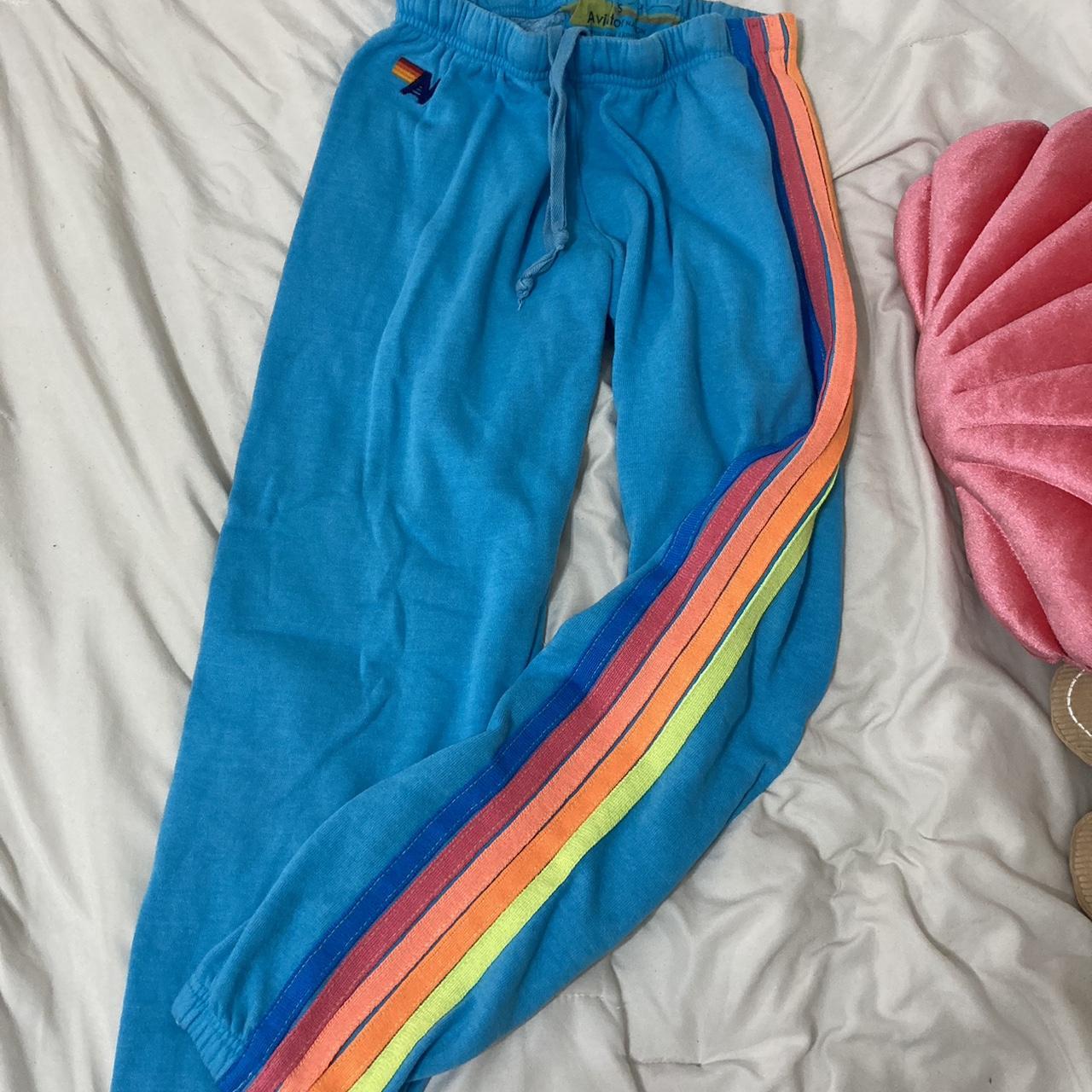 Aviator nation sweatpants No flaws I LOVE these but... - Depop