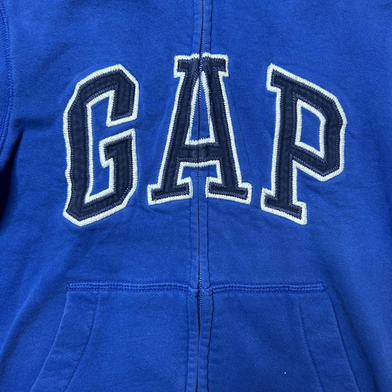 Blue Gap zip-up hoodie Size xs in women’s... | Depop